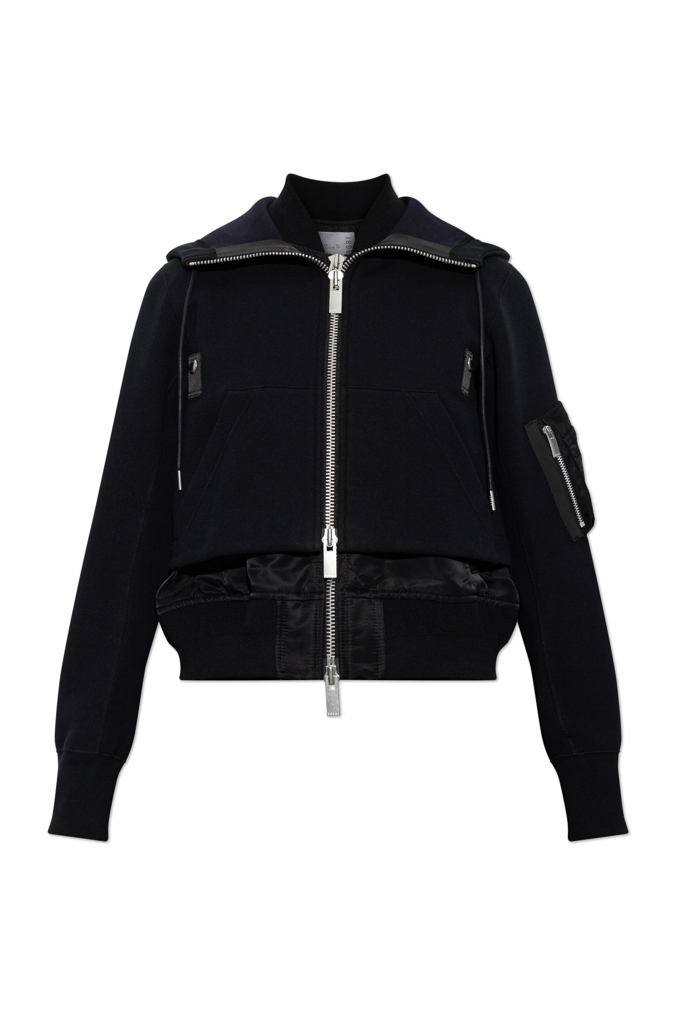 SACAI Sacai Mixed Materials Bomber Jacket