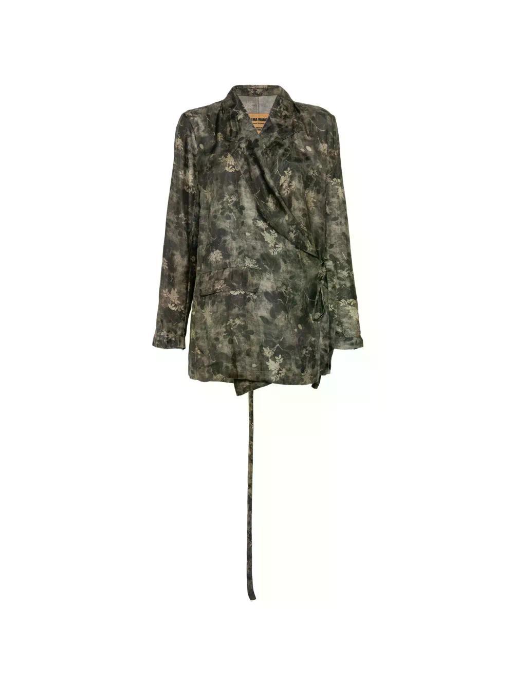 BRUNELLO CUCINELLI Brunello Cucinelli Wide-Leg Silk Trousers with Floral Print