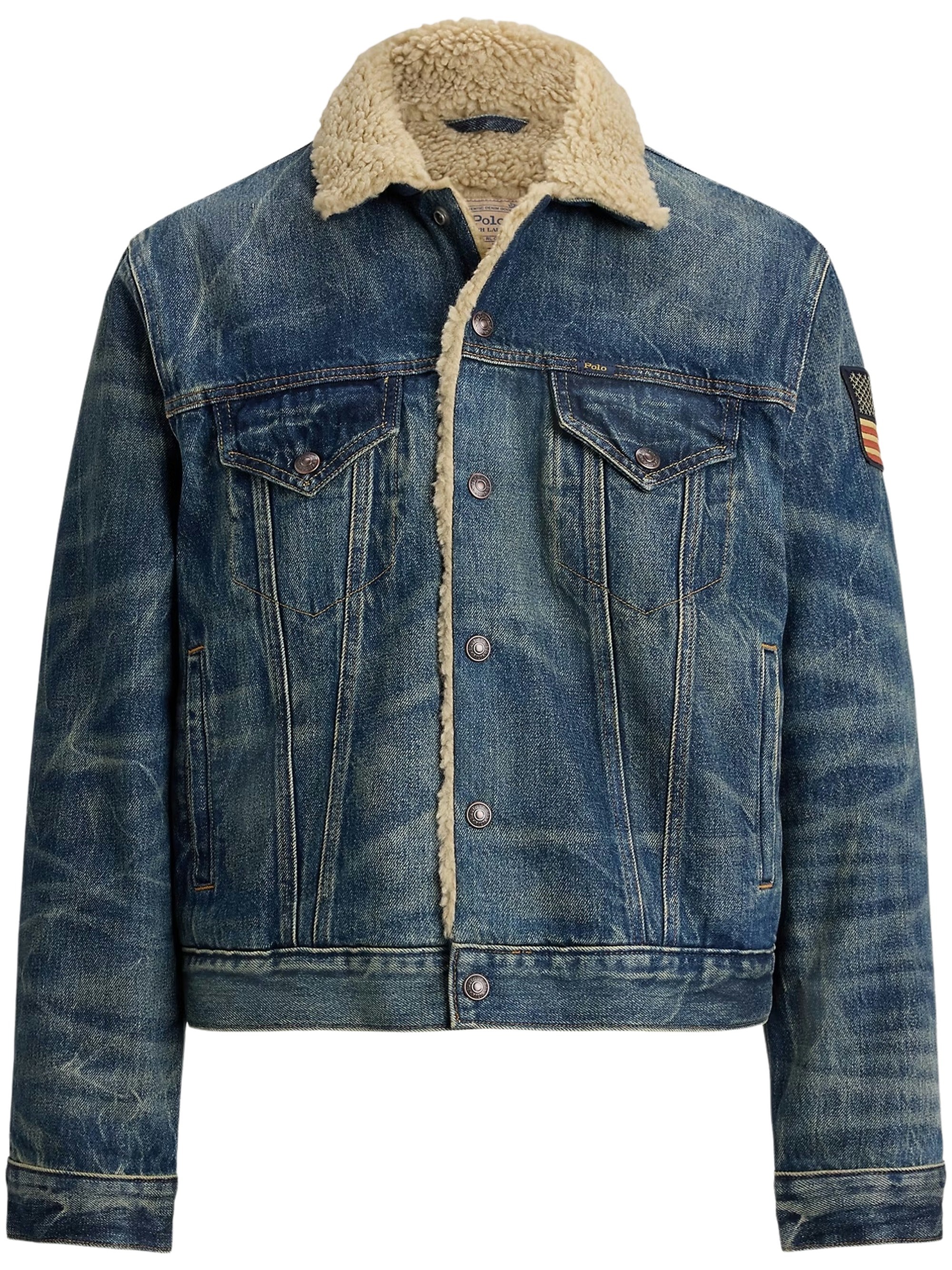 POLO RALPH LAUREN POLO RALPH LAUREN Fleece-Lined Denim Trucker Jacket