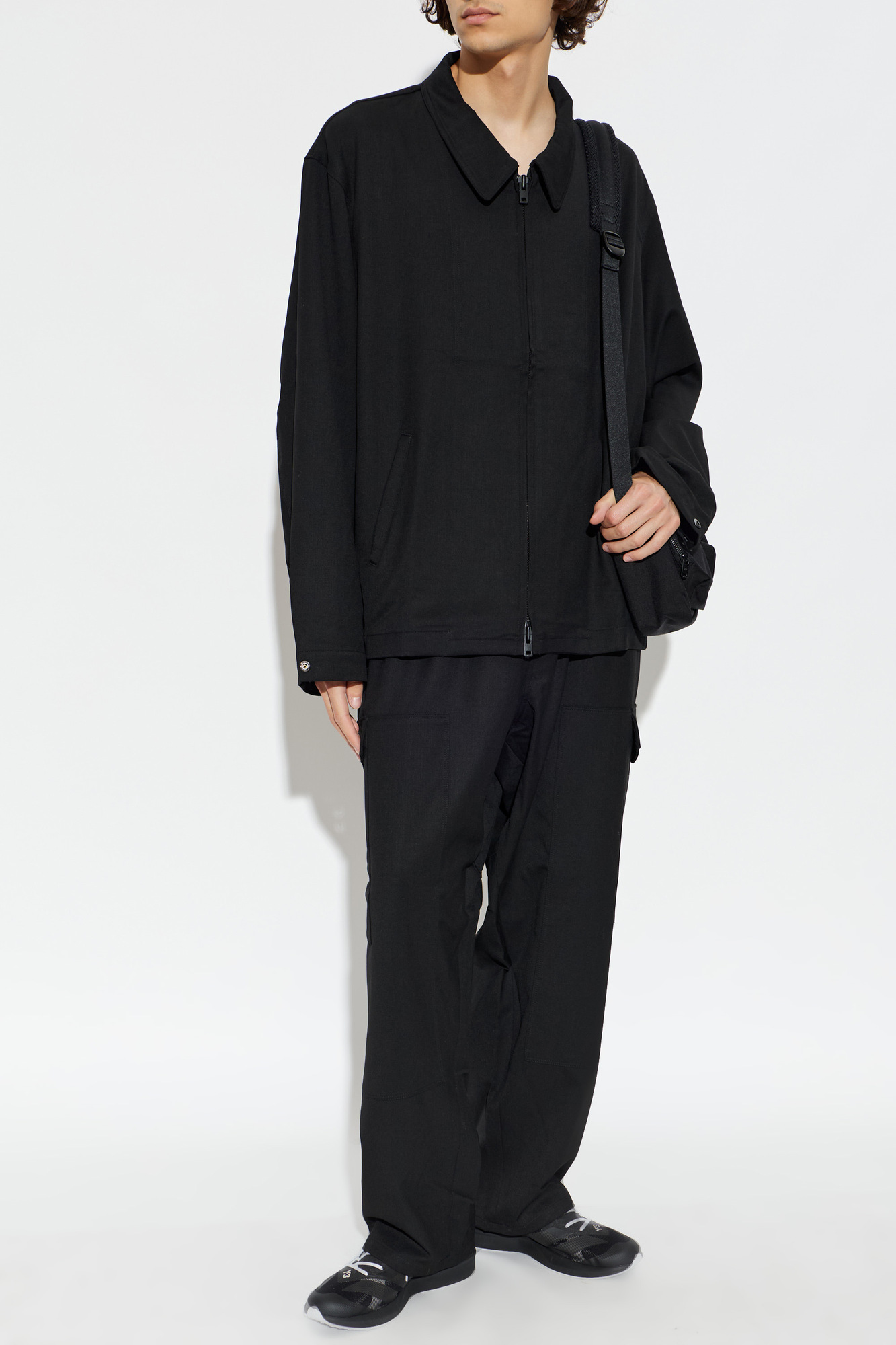 Y3 Y-3 Zip-Up Jacket with Pockets