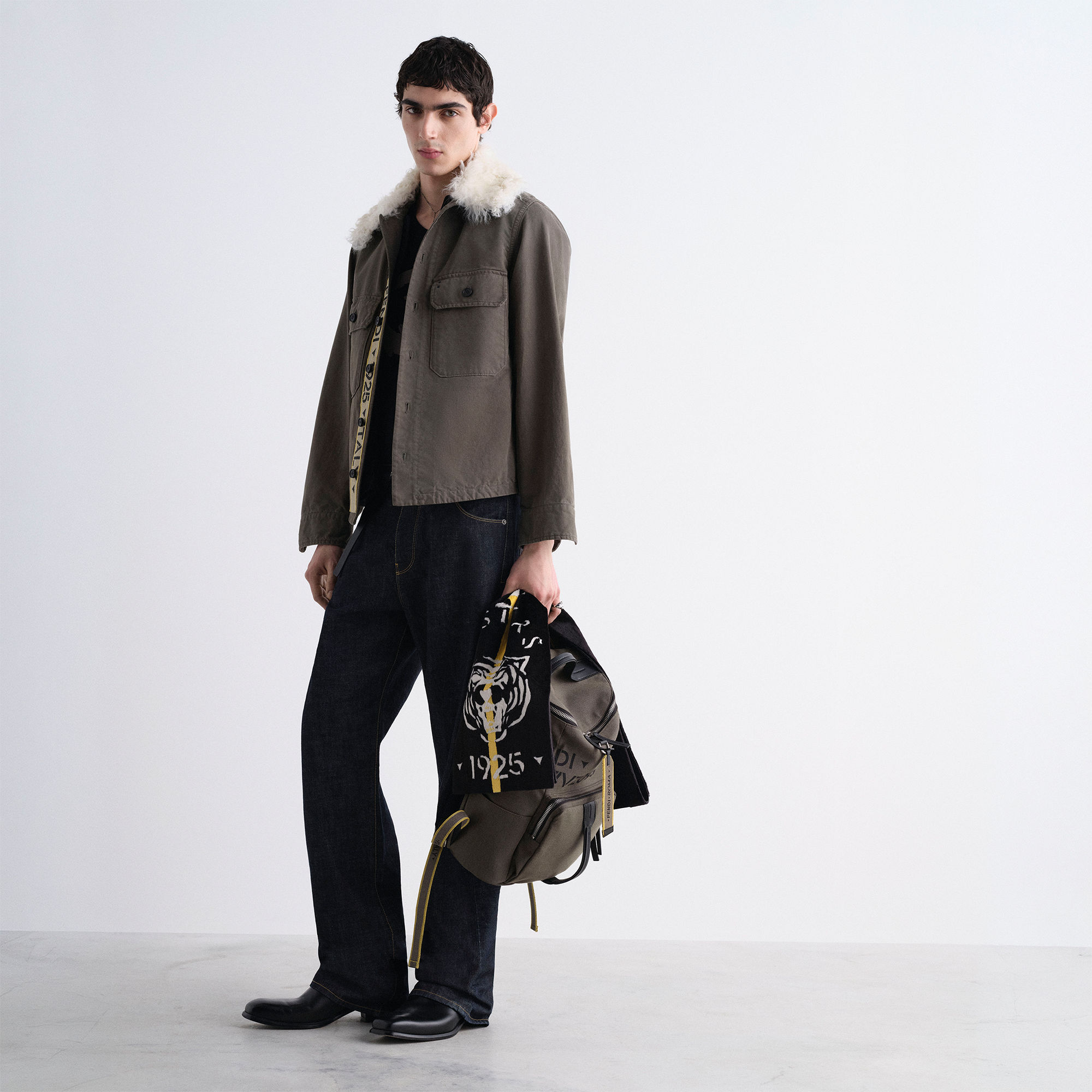 FENDI Fendi Regular-Fit Five-Pocket Jeans