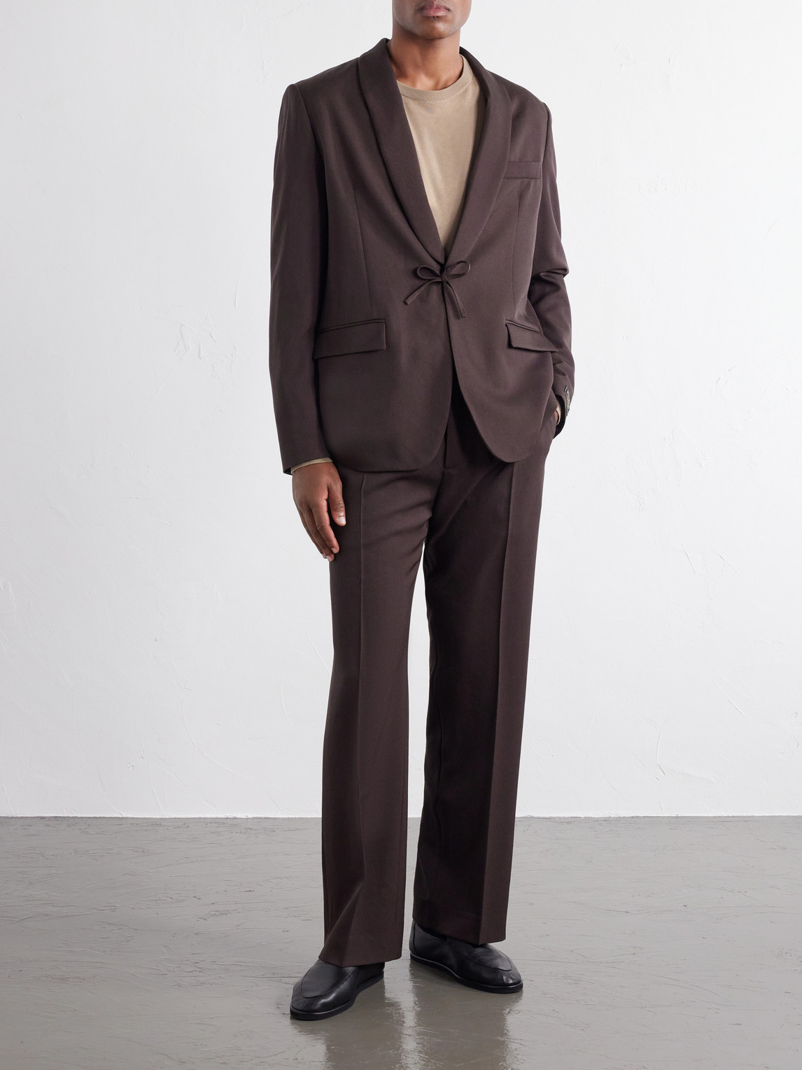 A KIND OF GUISE A Kind Of Guise Wide-Leg Virgin Wool Trousers