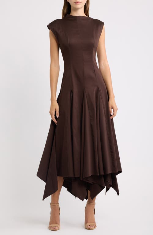 BLACK HALO Black Halo Eloise Asymmetric Maxi Dress