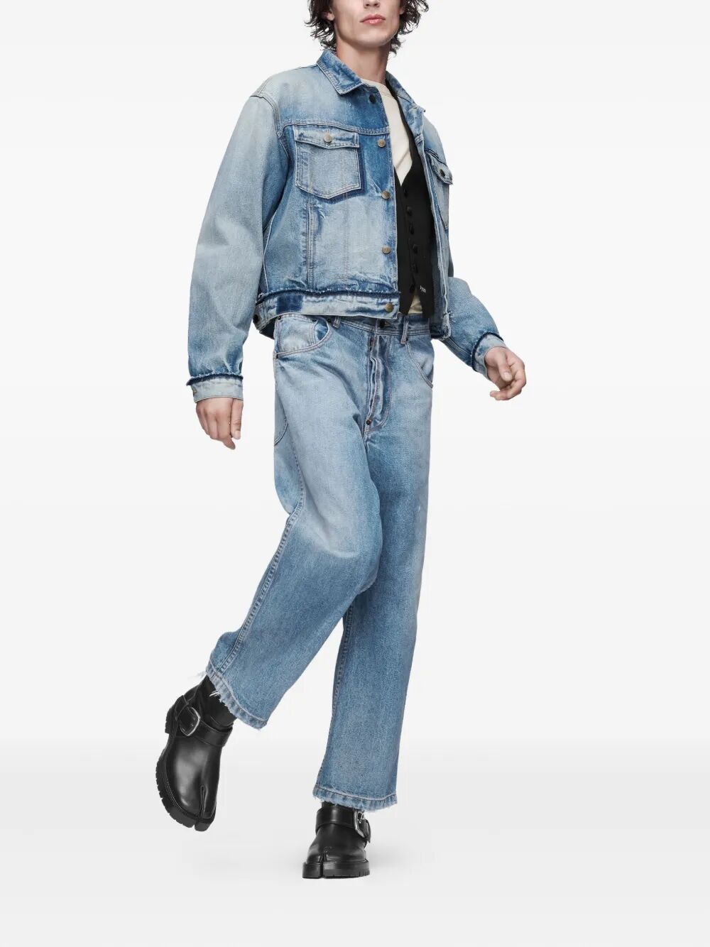 MAISON MARGIELA MAISON MARGIELA Straight-Leg Cropped Jeans