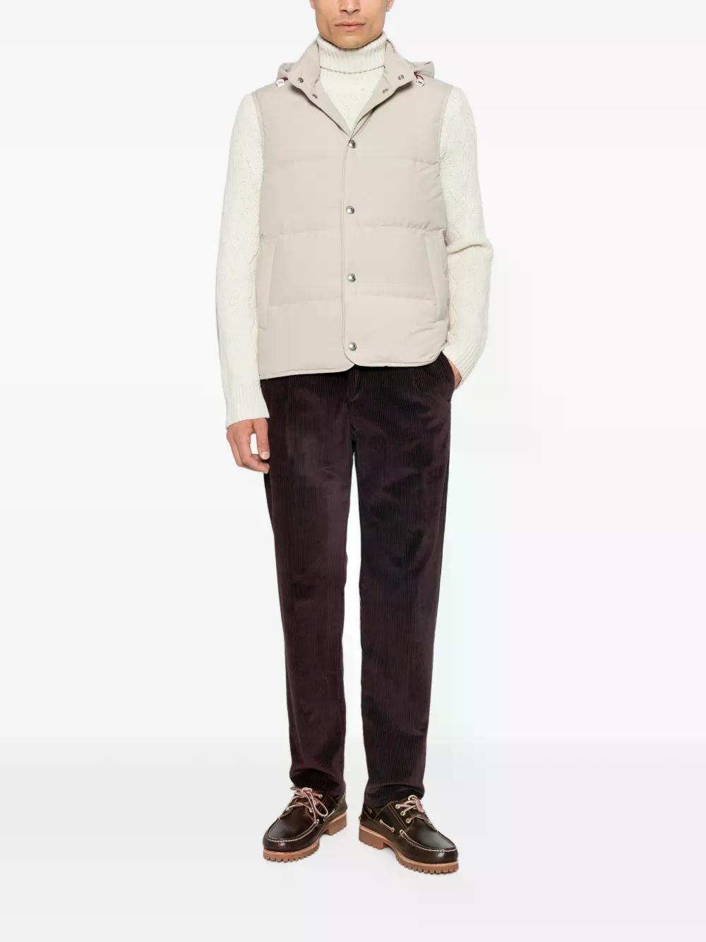 ELEVENTY Eleventy Quilted Hooded Gilet