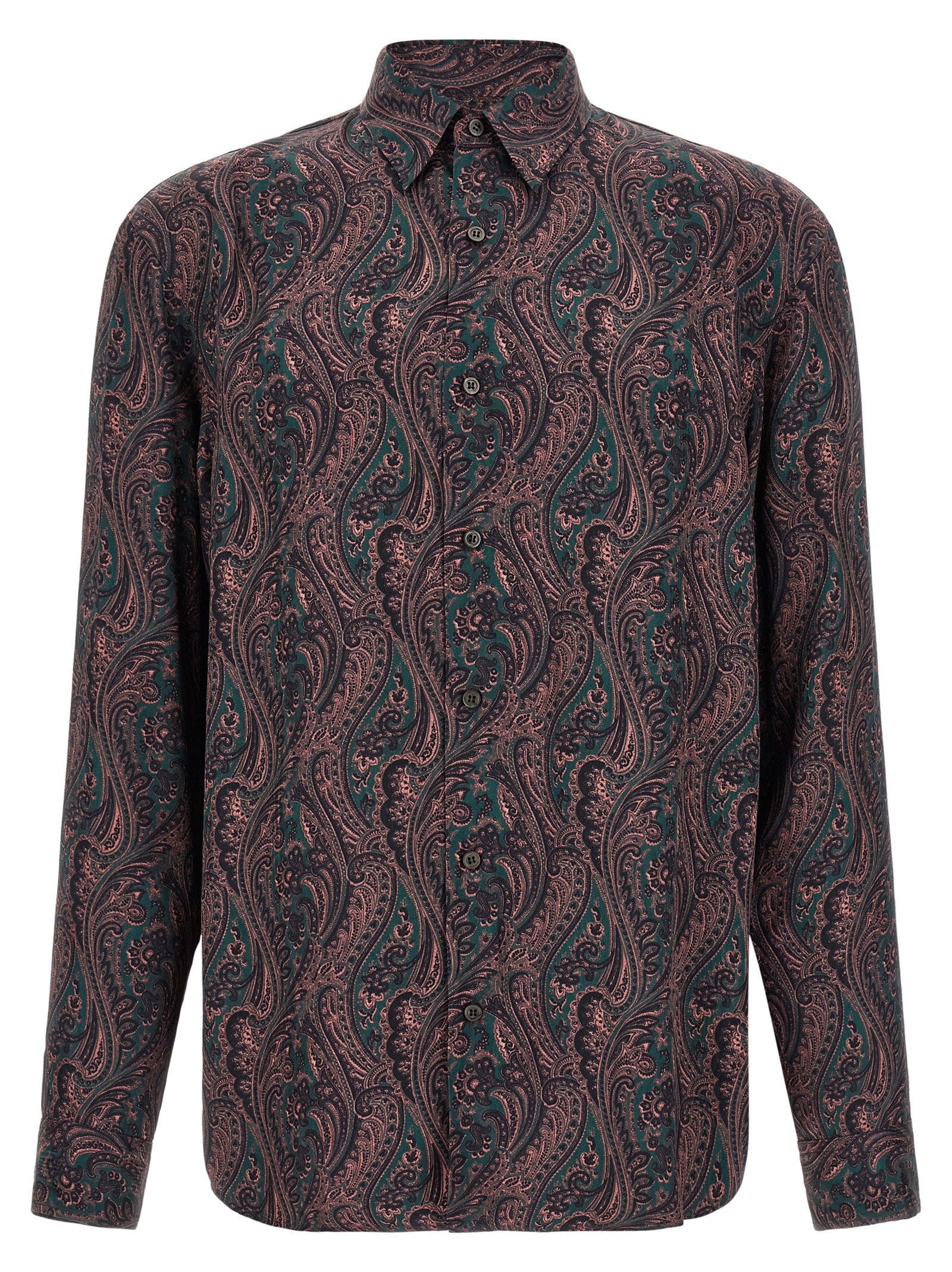 ROBERTO CAVALLI Roberto Cavalli Monogram-Patch Leather Bomber Jacket
