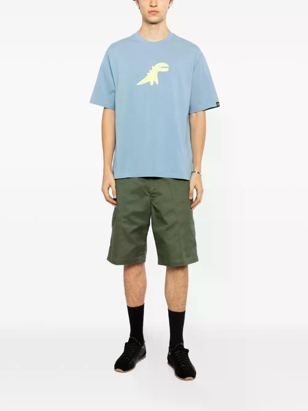 AGNES B. embroidered dino t-shirt