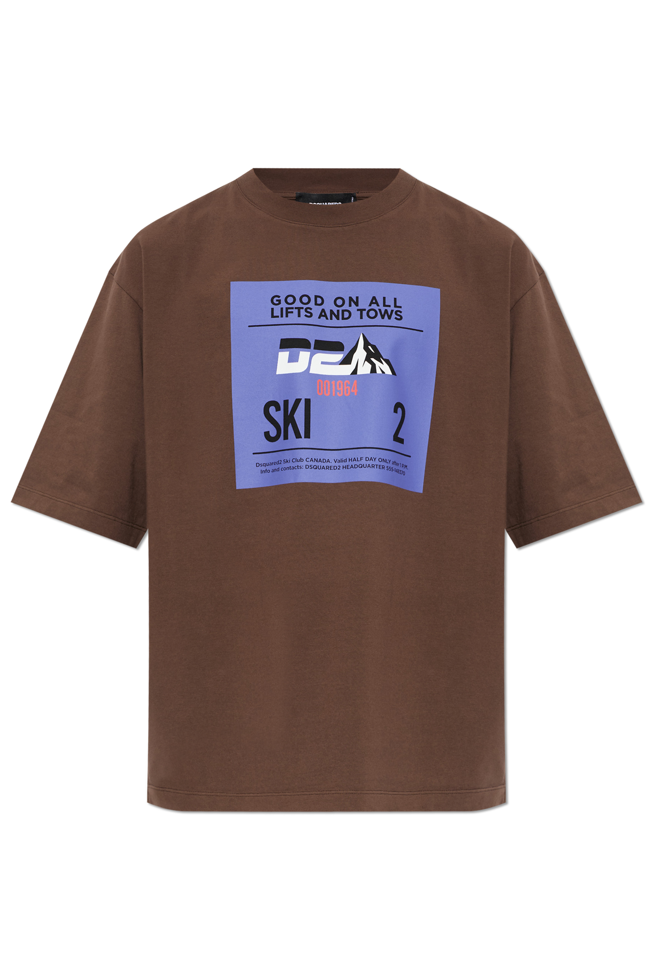 DSQUARED2 cotton t-shirt with print
