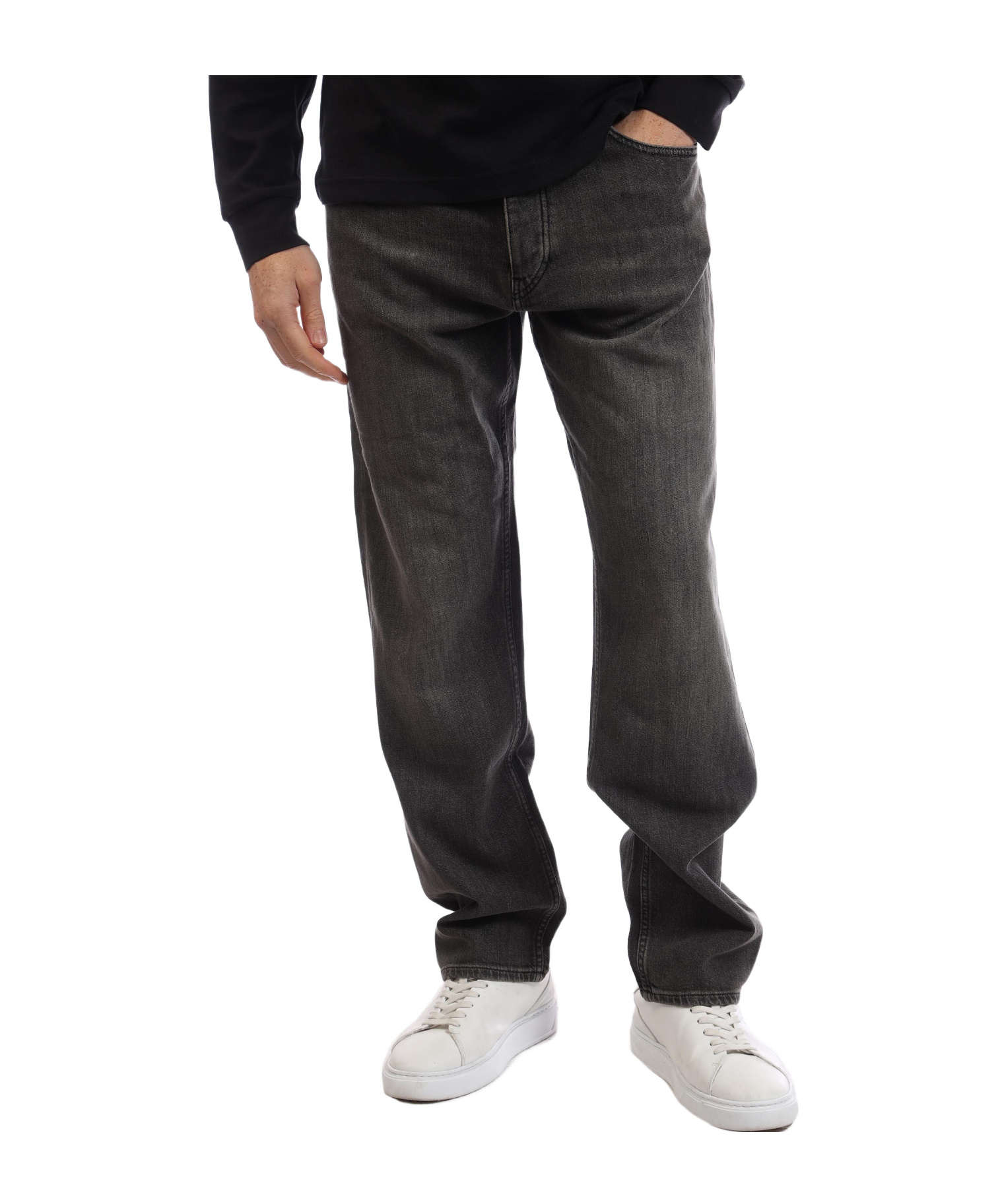 HUGO BOSS Hugo Boss Washed Wide-Leg Jeans