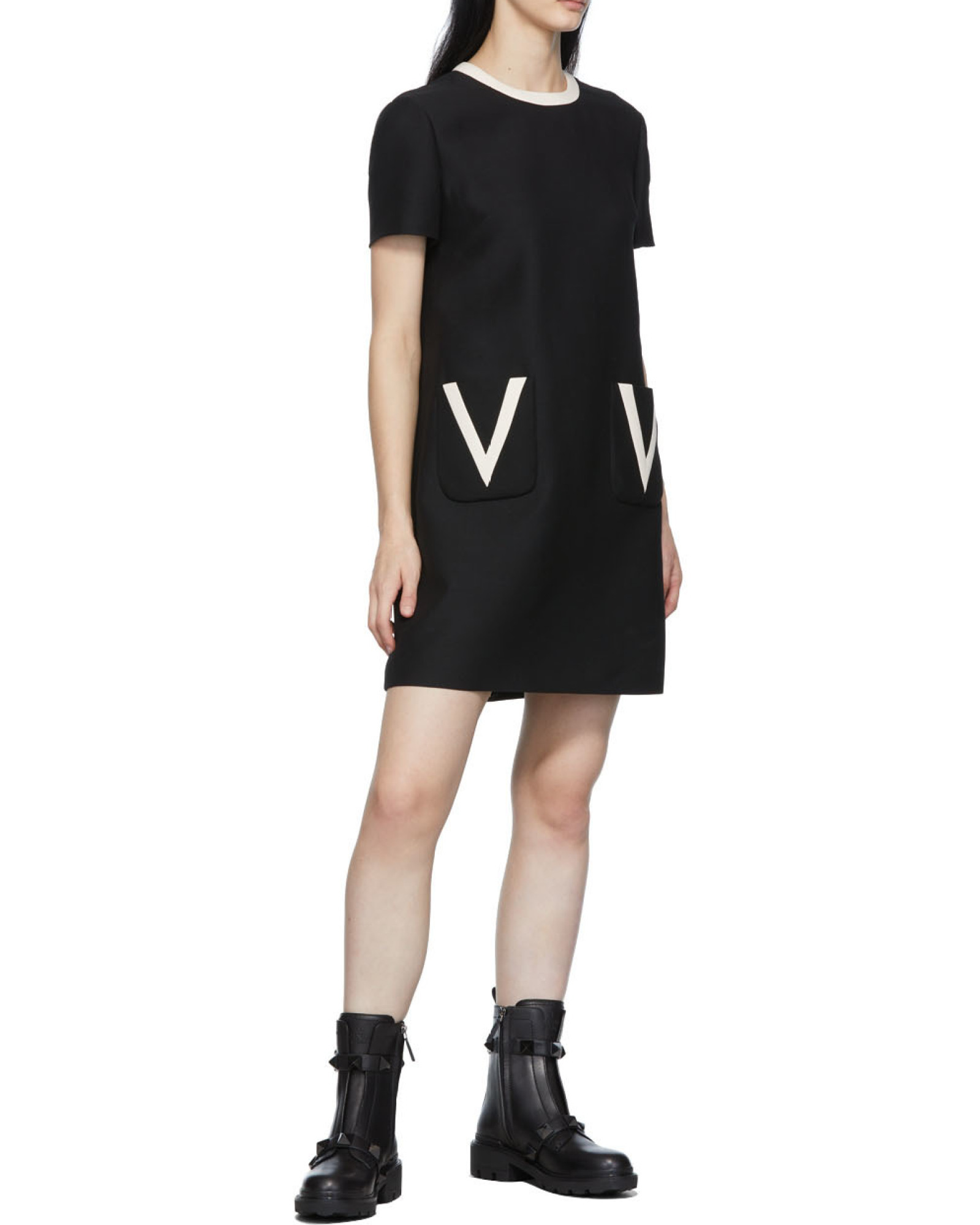VALENTINO Valentino Garavani Rockstud Combat Boots