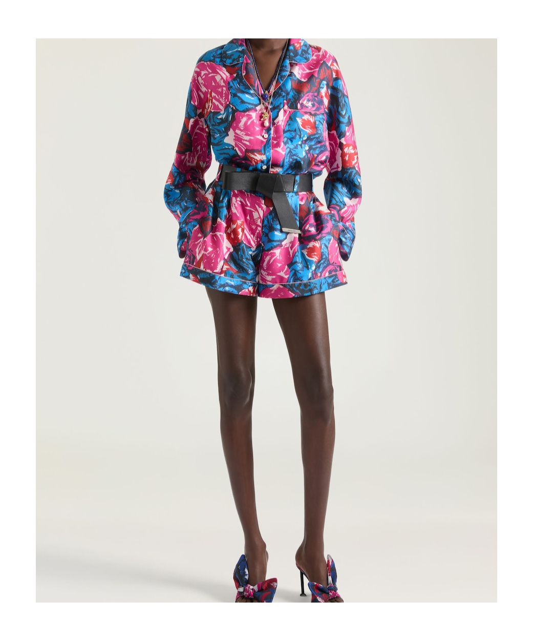 GIVENCHY Givenchy Silk Floral Print Pyjama Shorts