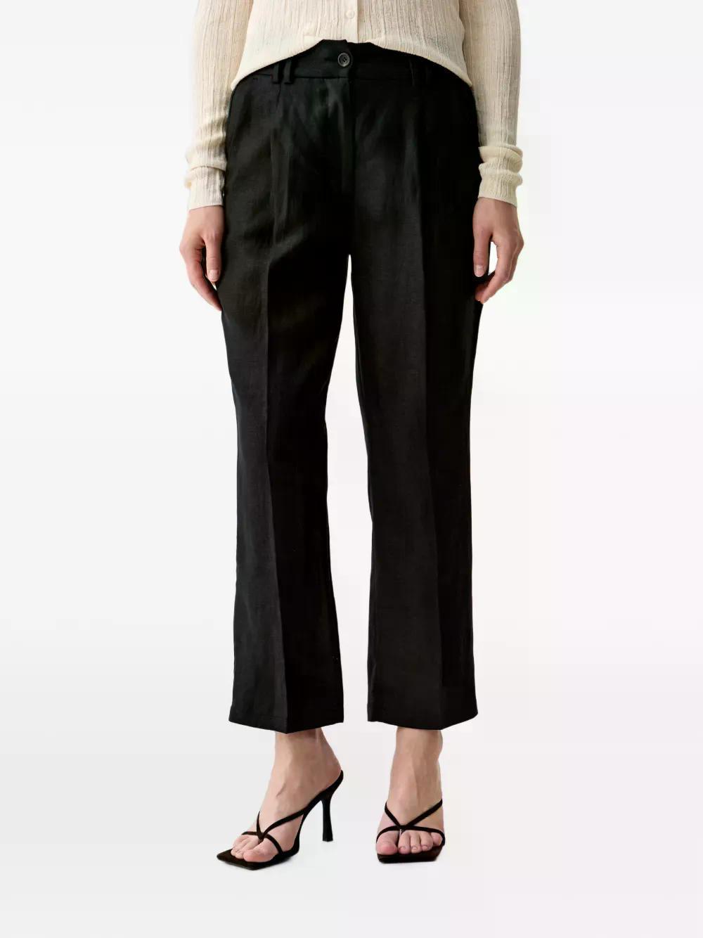 SISLEY Sisley Pressed Crease Straight Leg Trousers