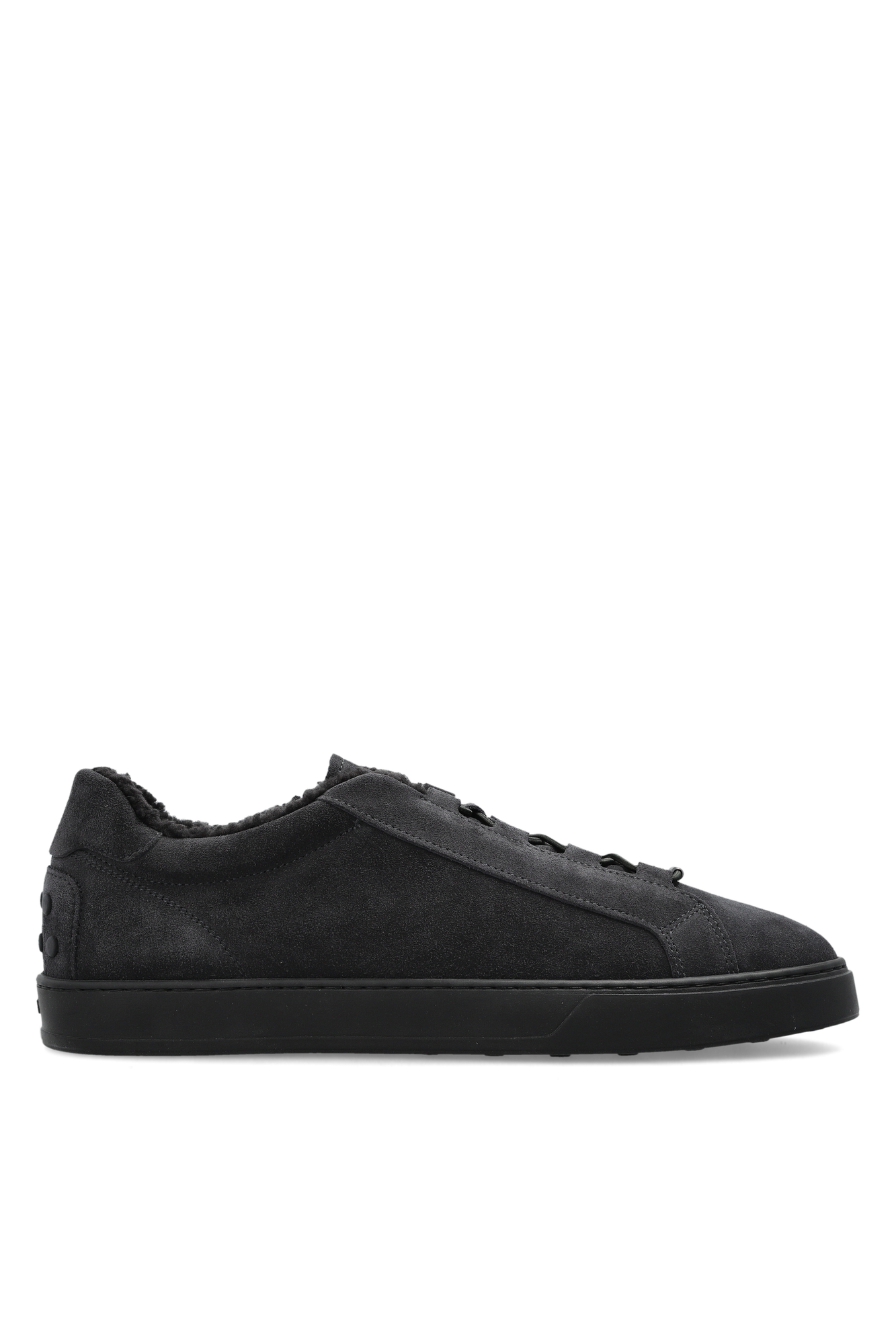 TOD'S TOD'S Suede Lace-Up Low-Top Sneakers