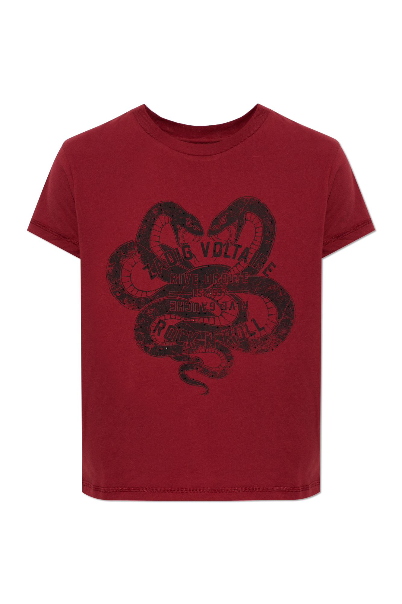 ZADIG&VOLTAIRE Zadig & Voltaire Printed Cotton T-Shirt
