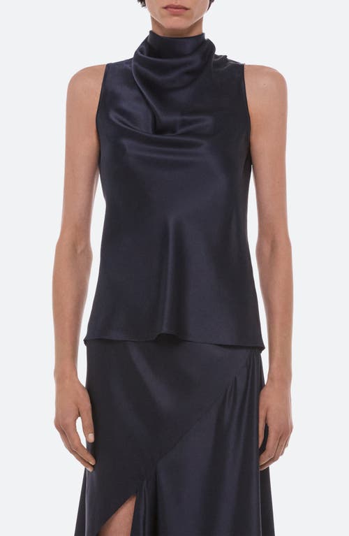 HELMUT LANG Helmut Lang Silk Satin Draped Tank