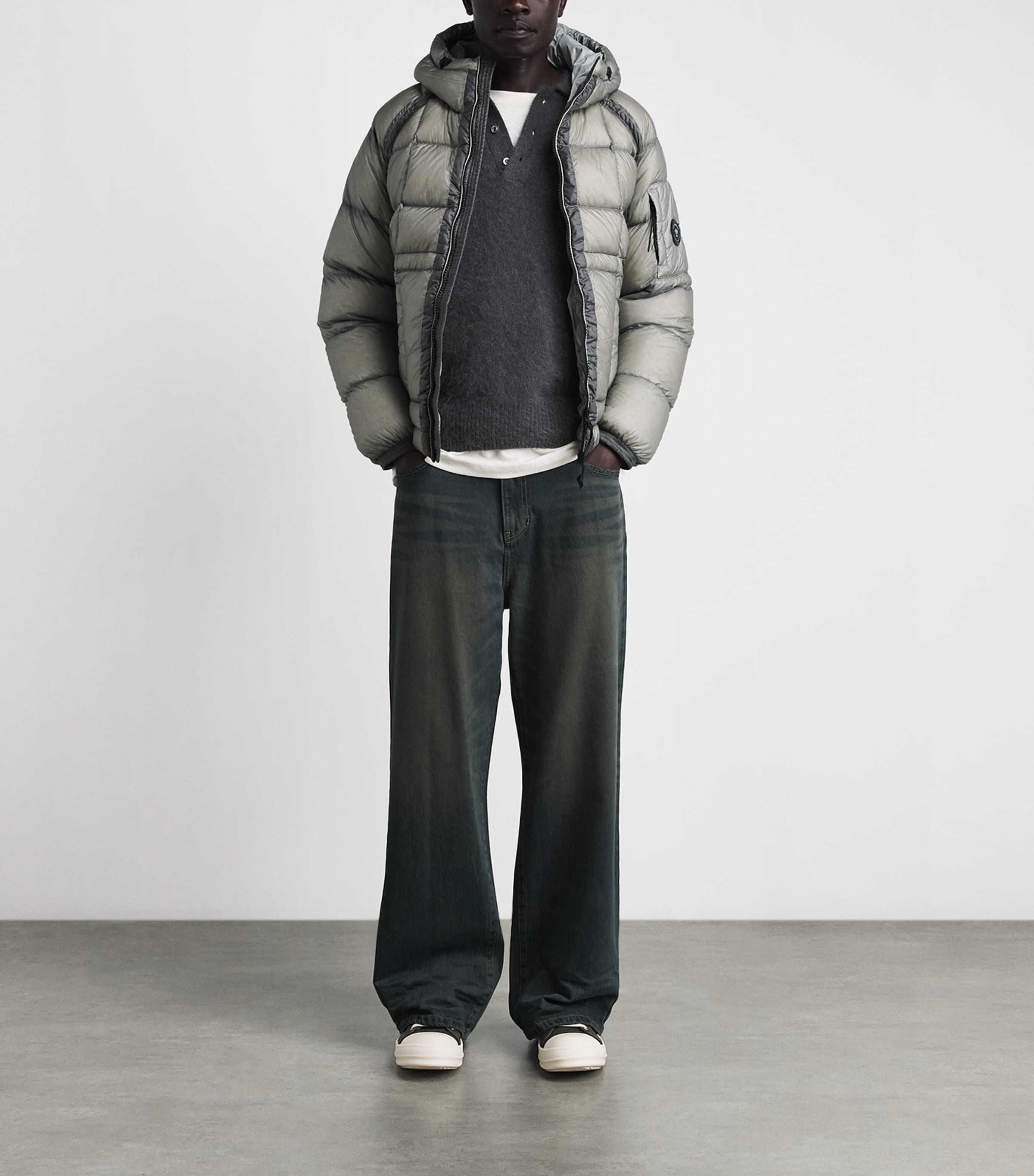 C.P. COMPANY C.P. Company D.D. Shell Hooded Down Puffer Jacket