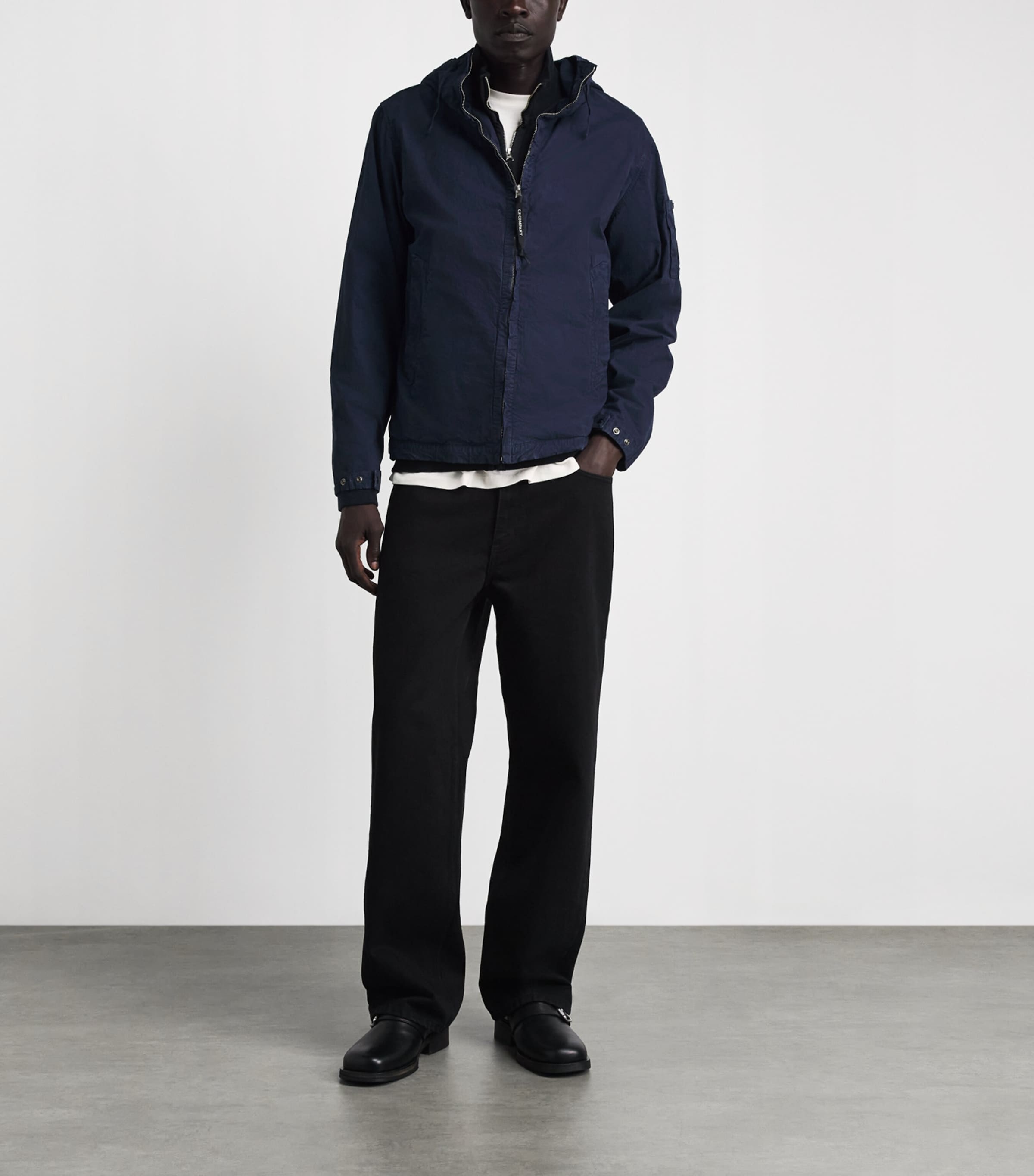 C.P. COMPANY C.P. Company Garment-Dyed Micro-Reps Jacket