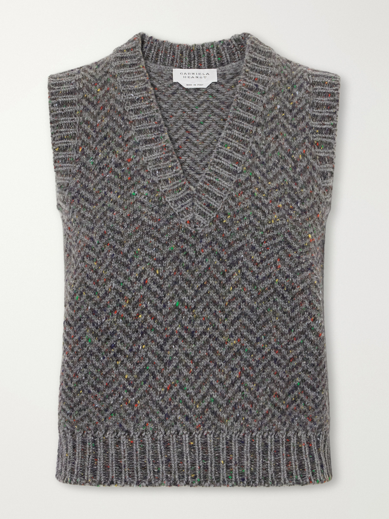 ERL Logo Detail V-Neck Vest