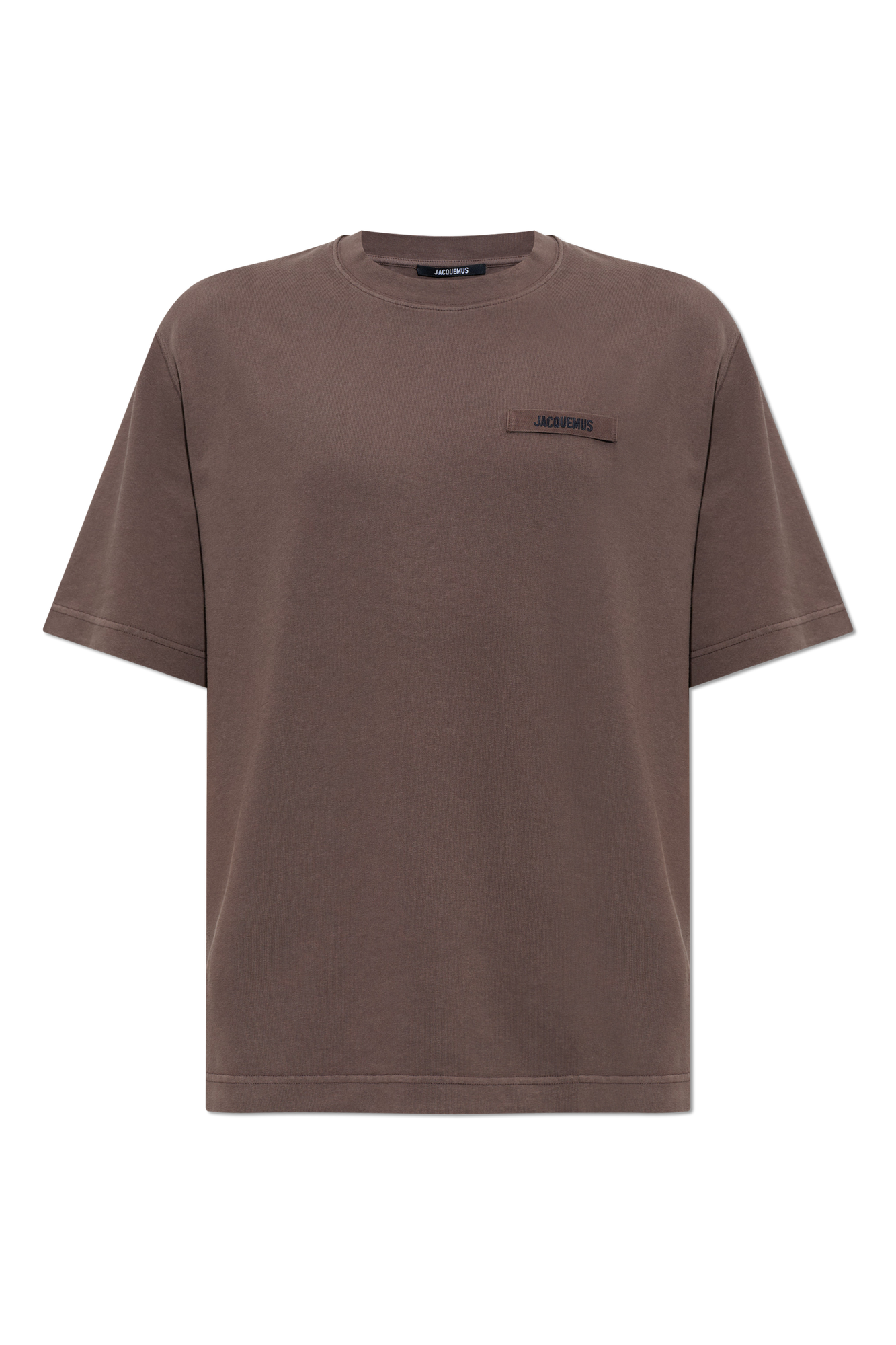 JACQUEMUS cotton t-shirt ‘gros grain’
