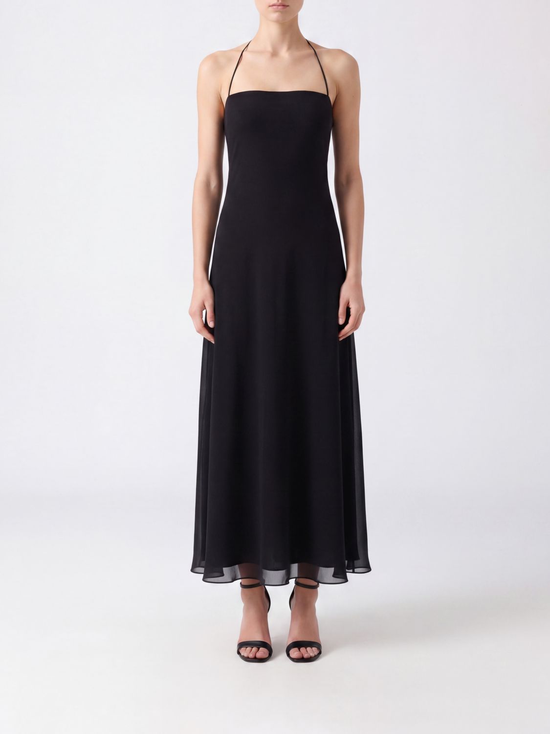THE ROW The Row Javier Silk Halterneck Gown