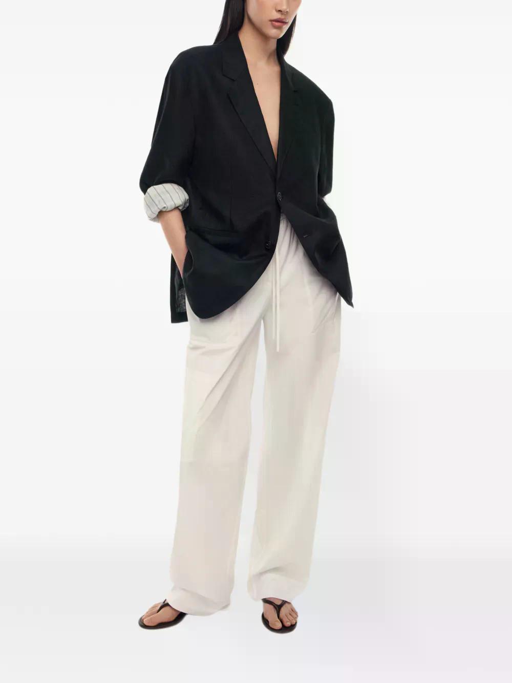 12 STOREEZ 12 STOREEZ Regatta Drawstring Wide Leg Trousers