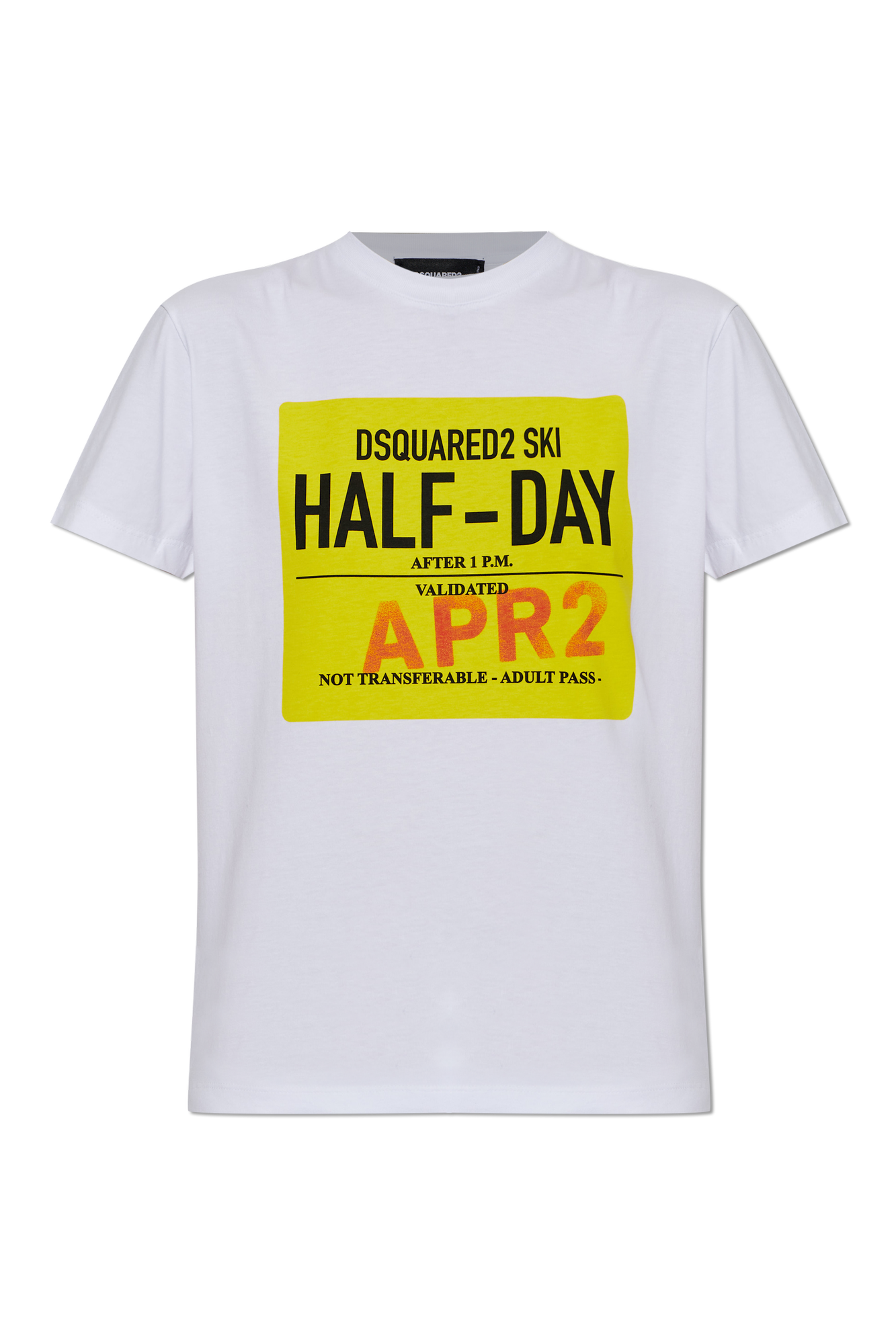 DSQUARED2 DSQUARED2 Ski Pass Graphic T-shirt