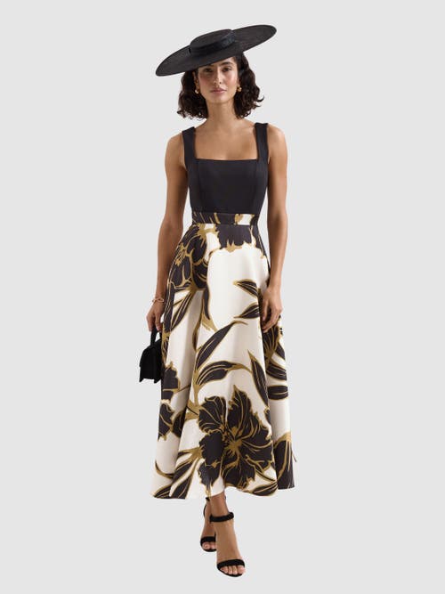 PHASE EIGHT Phase Eight Floral Fit and Flare Midi Dress