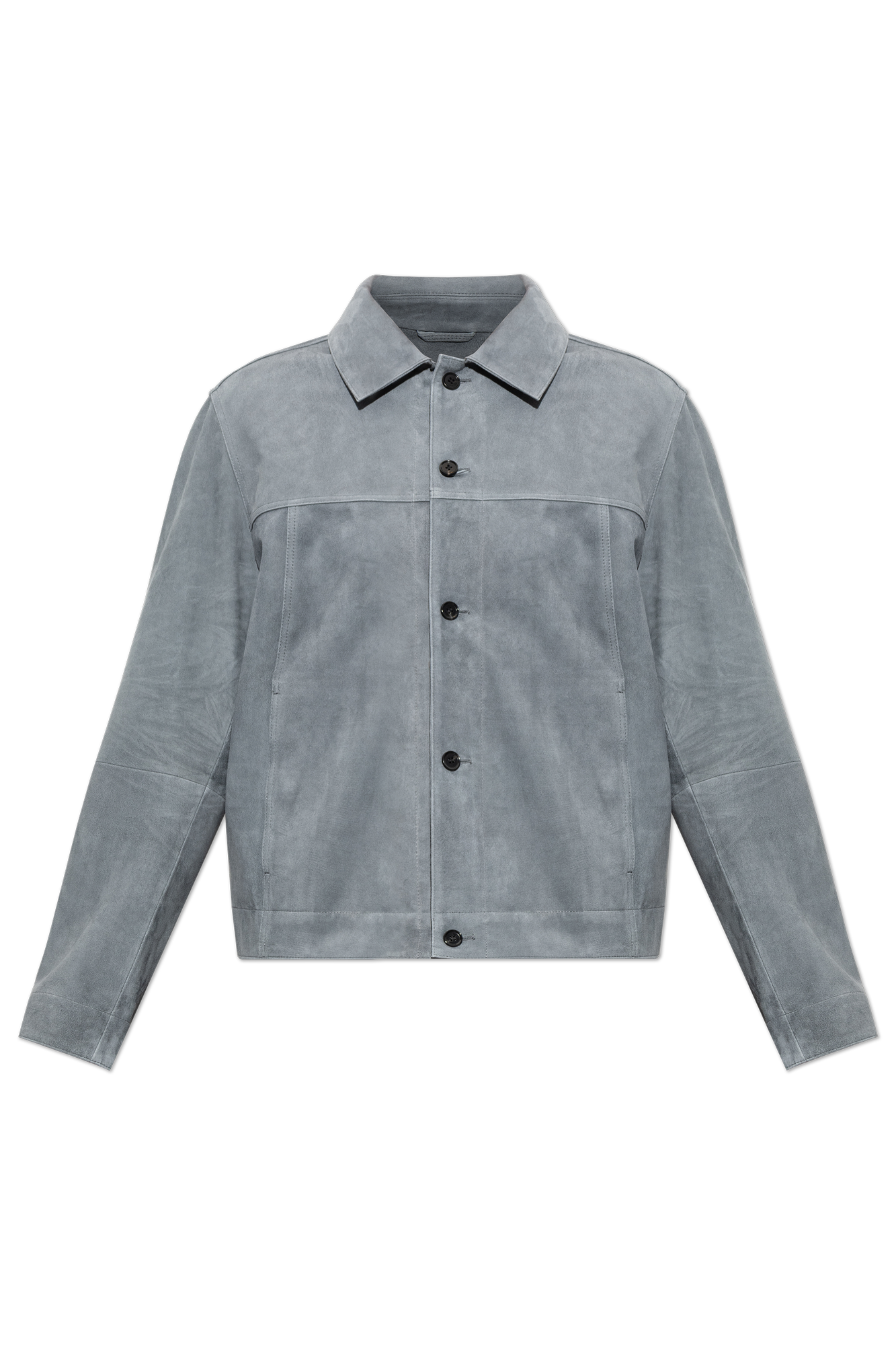 ARMA ARMA "Jaden" Suede Leather Trucker Jacket