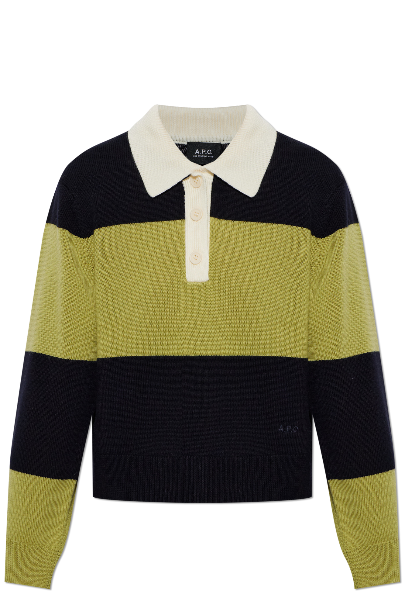 A.P.C. A.P.C. Louise Wool Polo Shirt