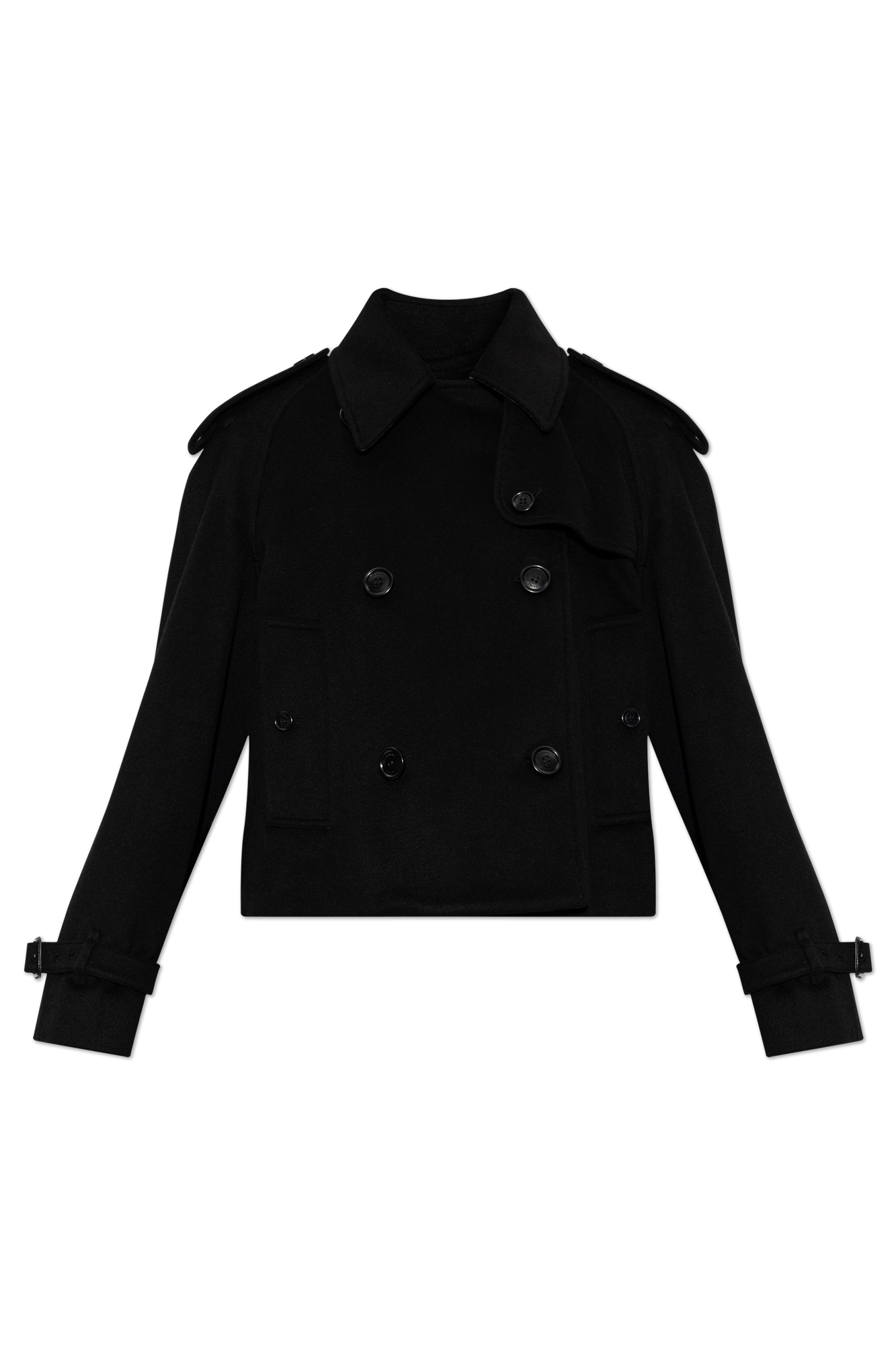 BURBERRY Burberry Mayfair Cropped Cashmere Jacket