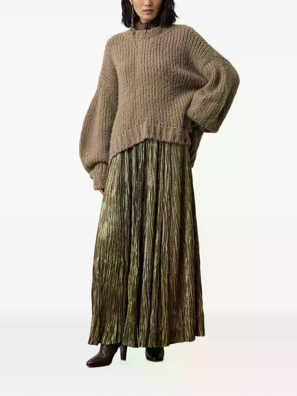 RALPH LAUREN Ralph Lauren Collection Luciana Maxi Skirt