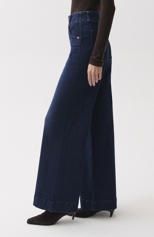PISTOLA Pistola Lana Double Button High Waist Wide Leg Jeans