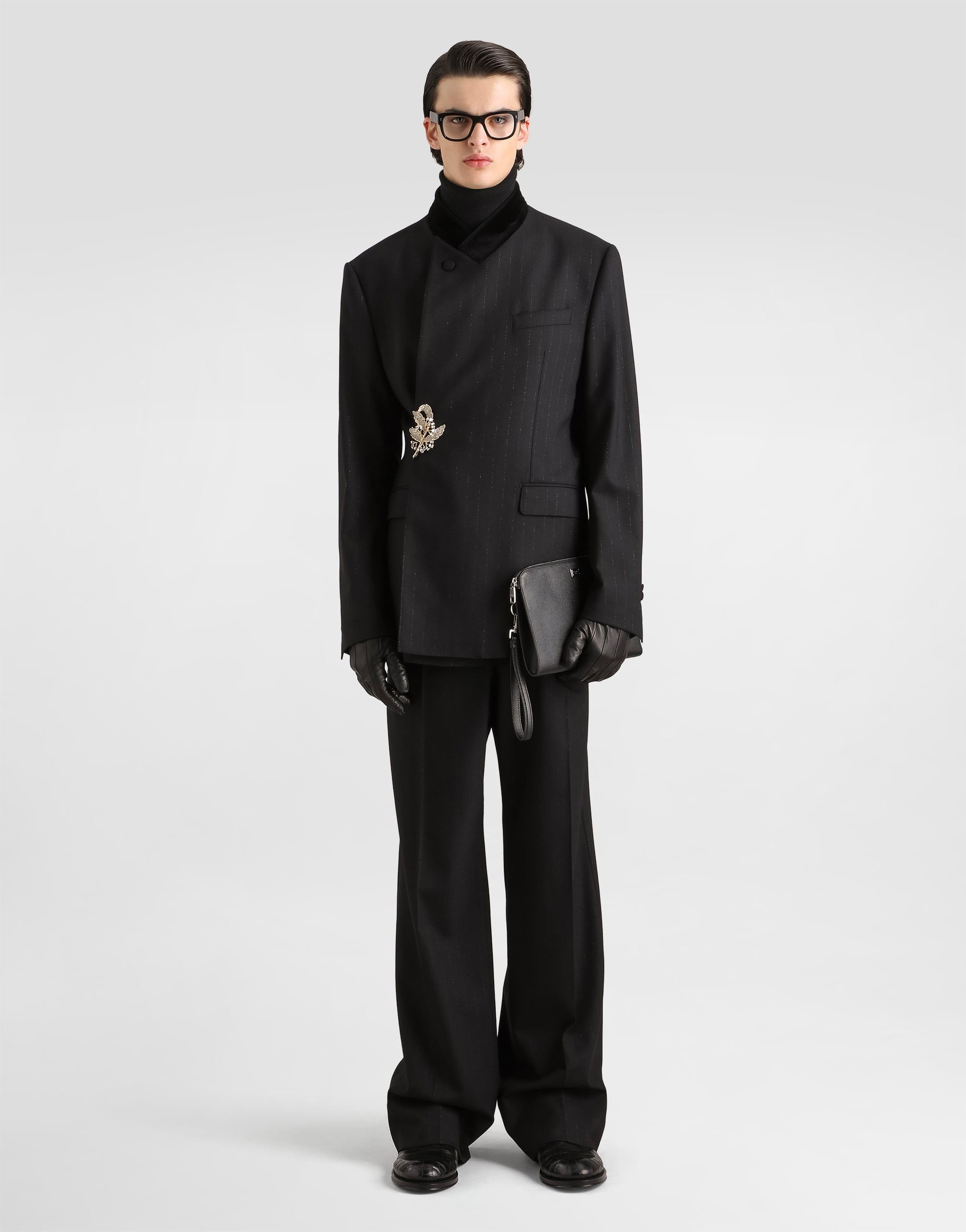 DOLCE & GABBANA Dolce & Gabbana Wool Pinstripe Trousers