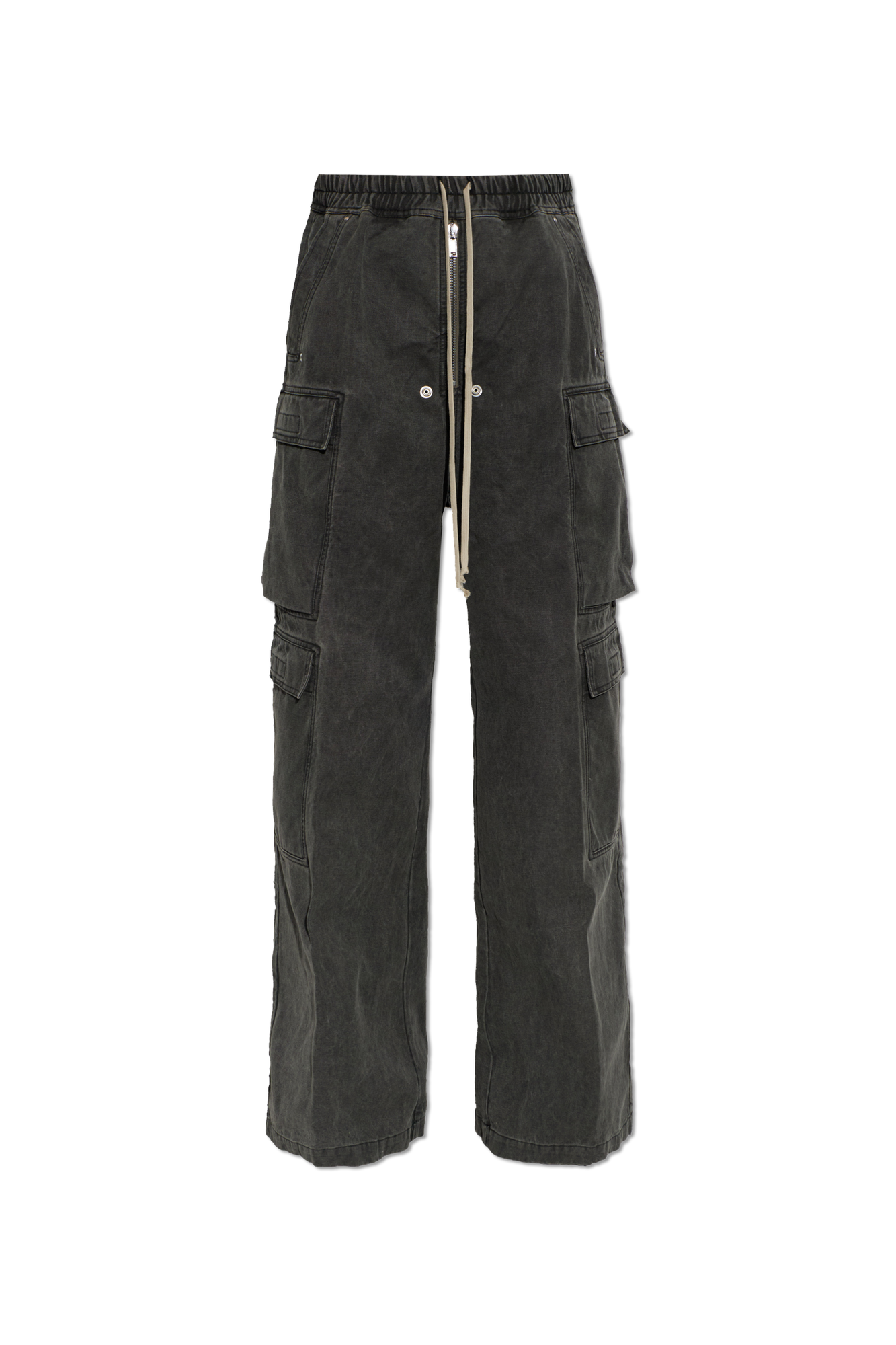 RICK OWENS Rick Owens Long Sleeve Top in Wool and Silk Blend
