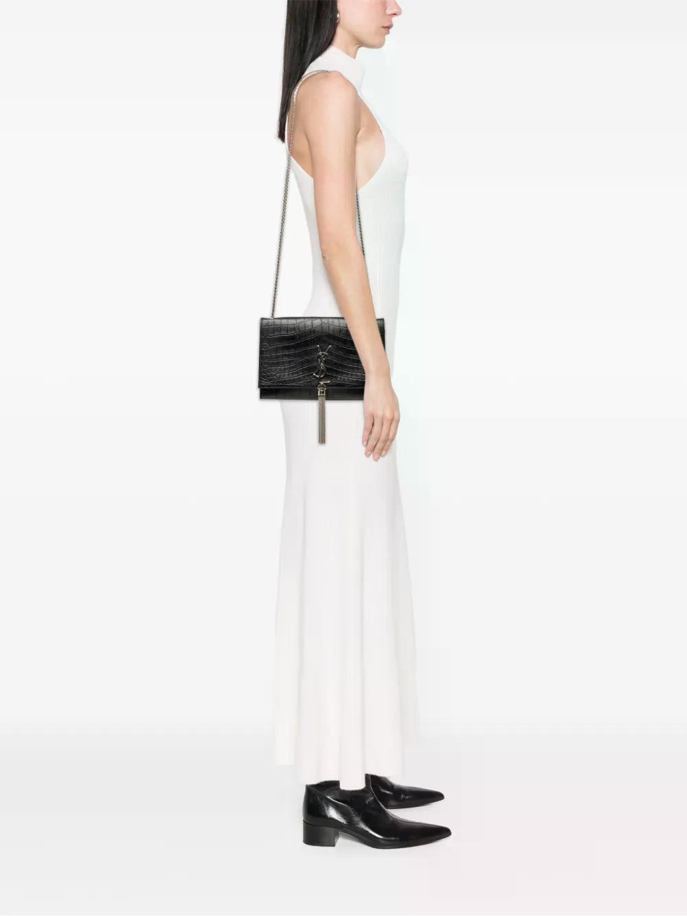 SAINT LAURENT Saint Laurent Medium Monogram Kate Tassel Crossbody Bag