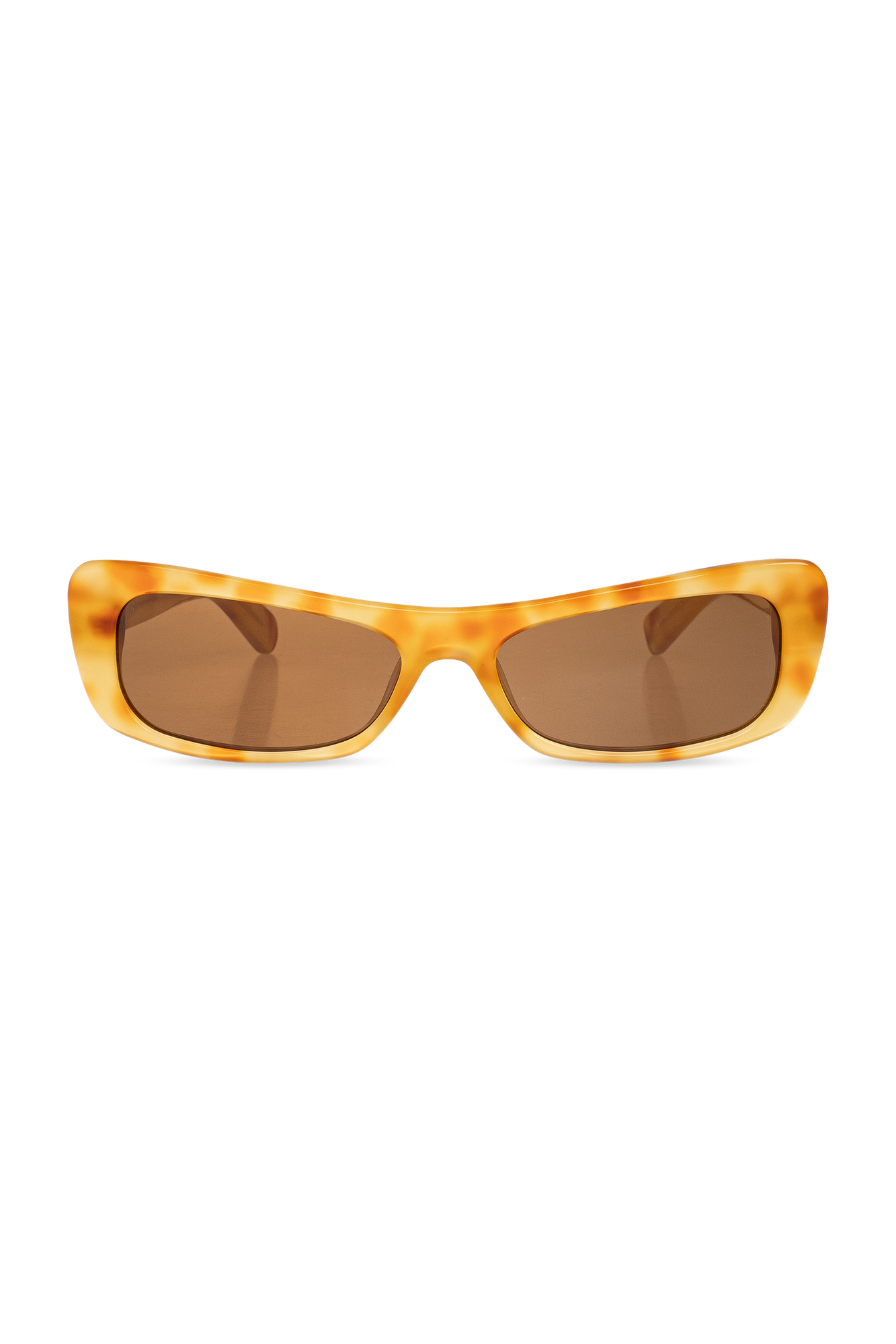 JACQUEMUS Jacquemus Rectangle Frame Patterned Sunglasses