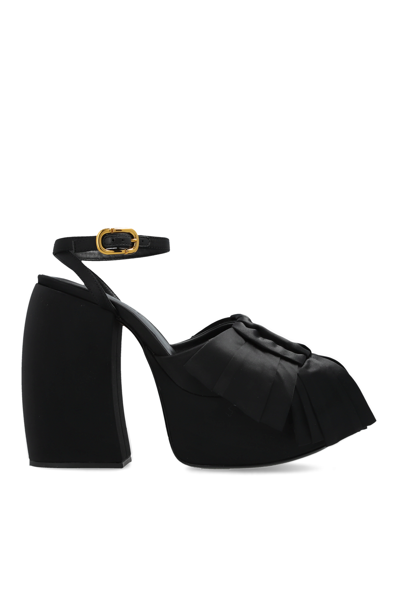 SALVATORE FERRAGAMO Silk-Cupro Knee-Length Skirt