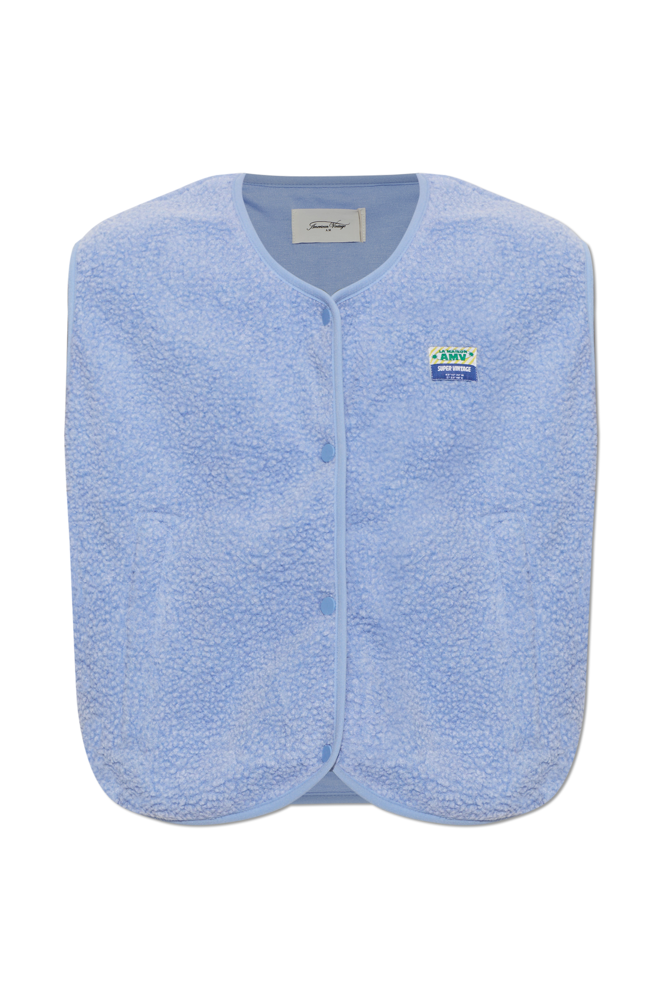 AMERICAN VINTAGE AMERICAN VINTAGE Oversized Textured Fleece Vest