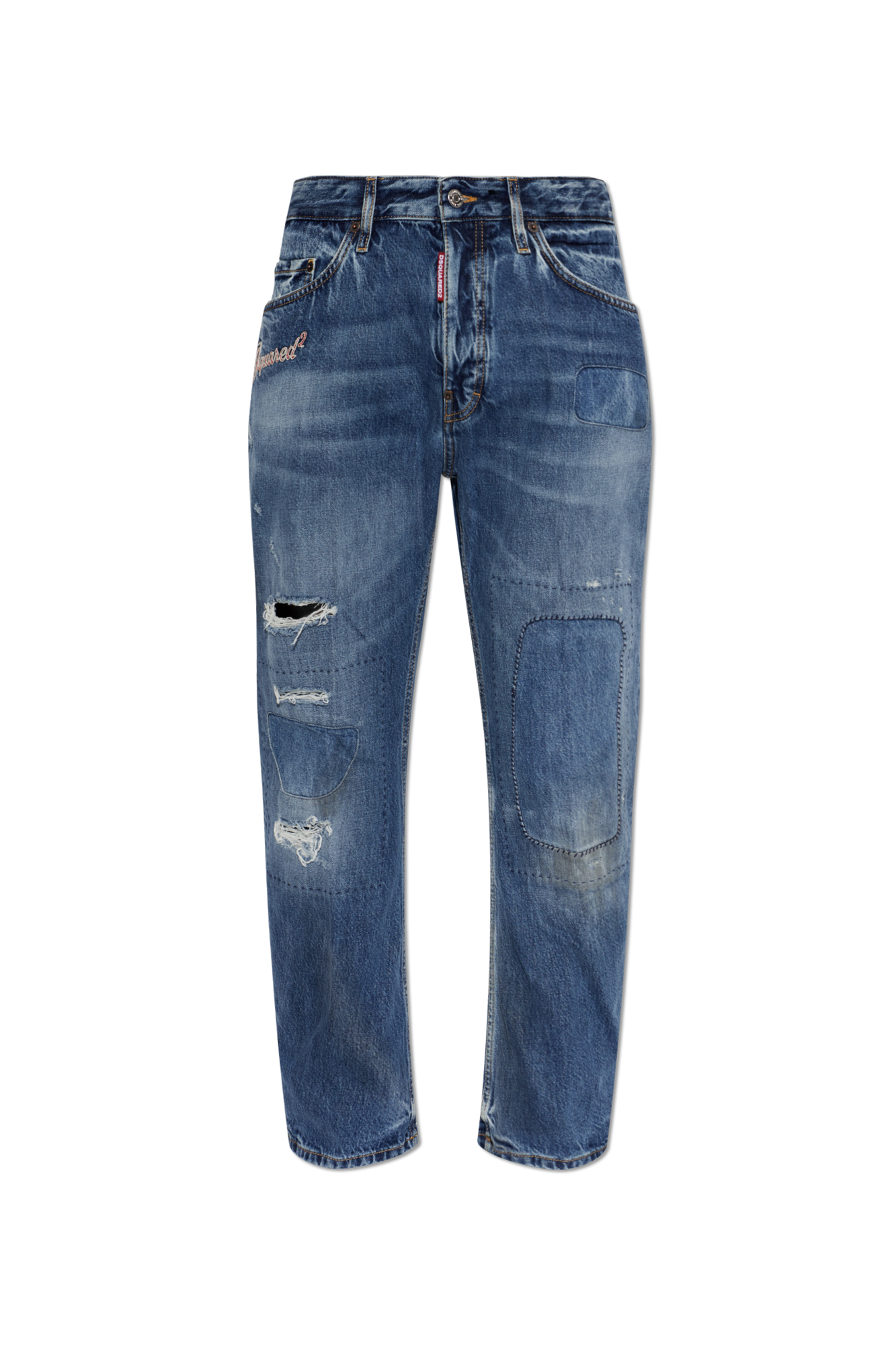 DSQUARED2 Dsquared2 BRO Jeans - Tapered Fit Denim