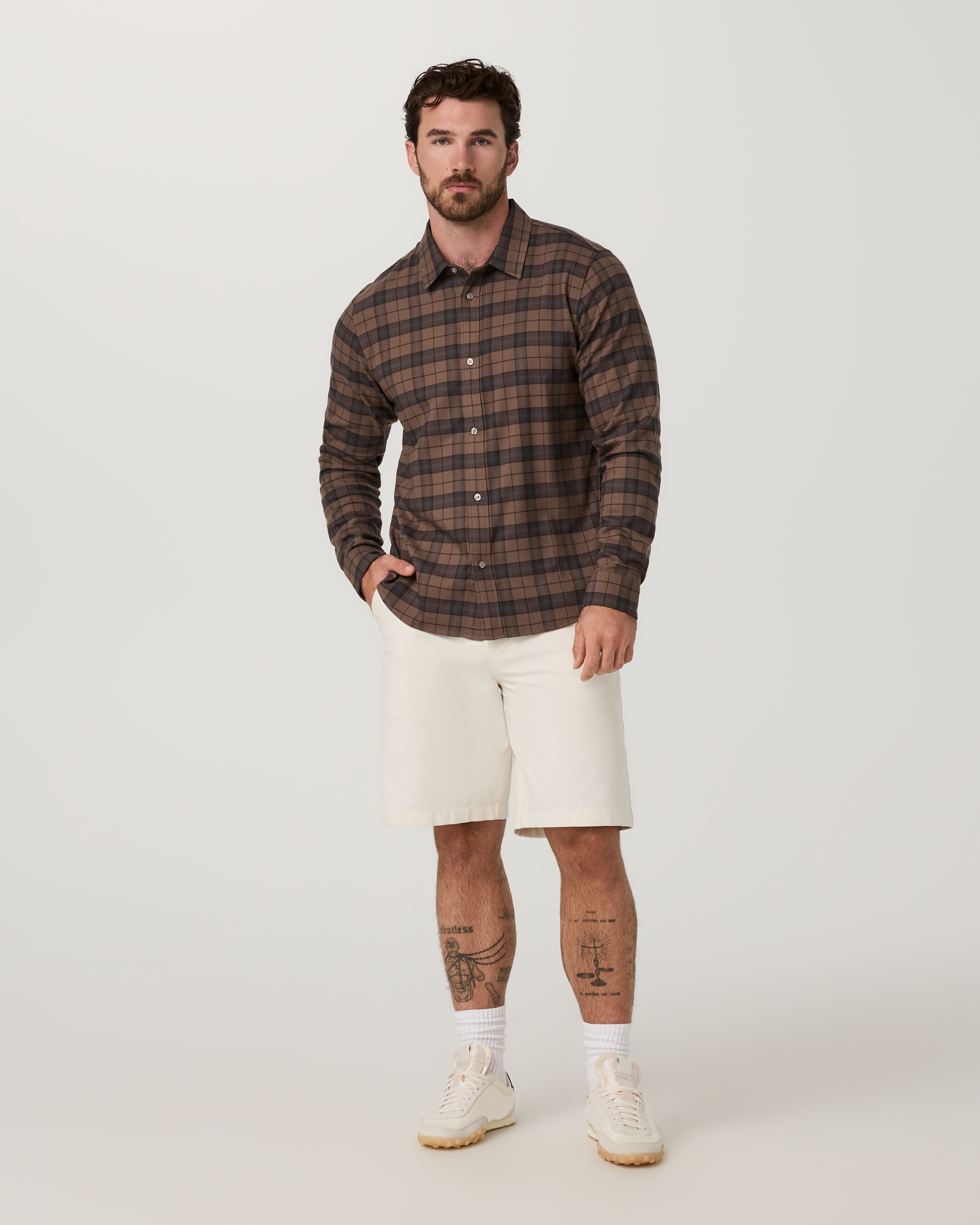 VUORI VUORI Long Sleeve Flannel Shirt
