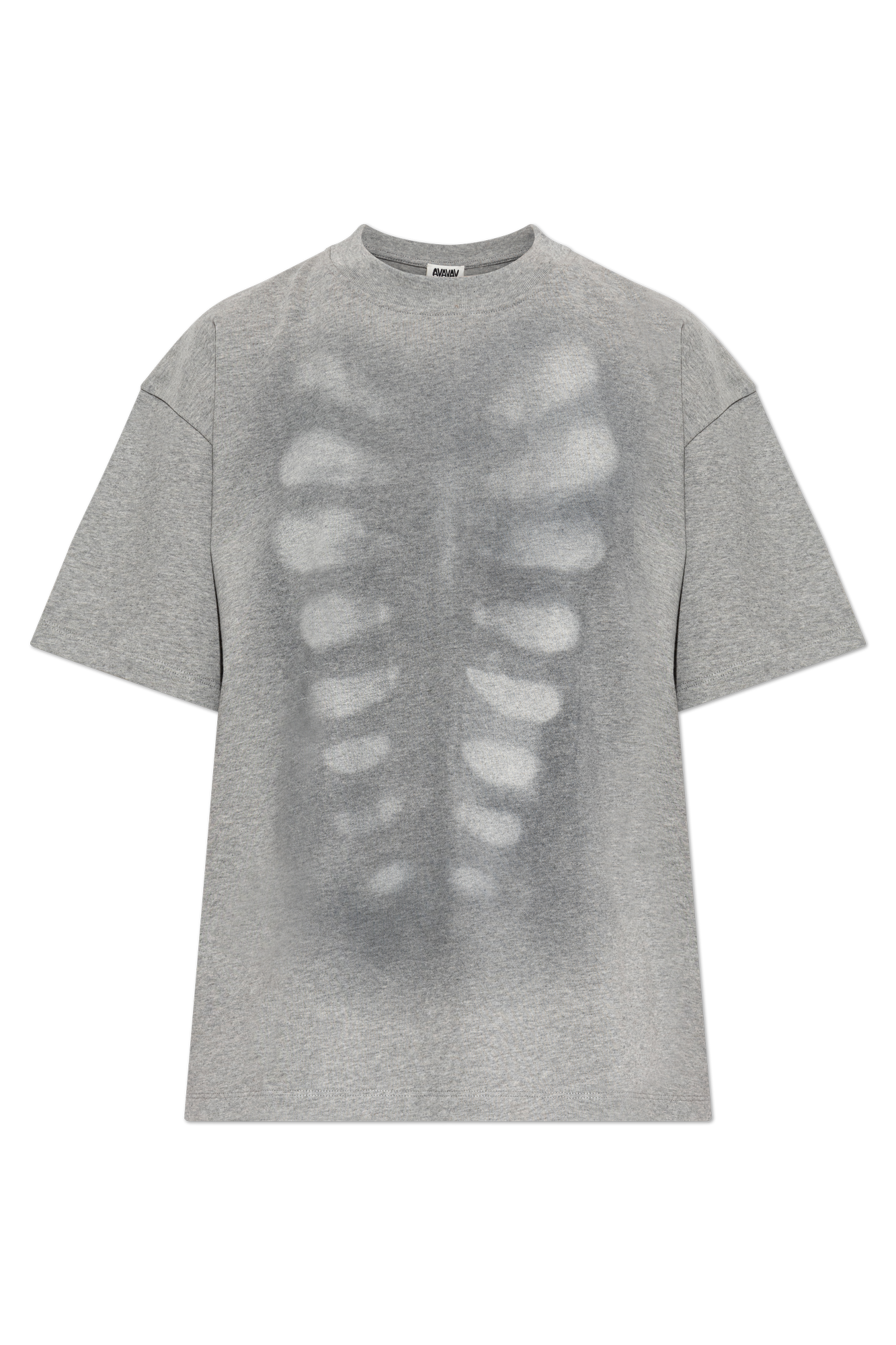 AVAVAV AVAVAV Oversize T-shirt with Rib Print