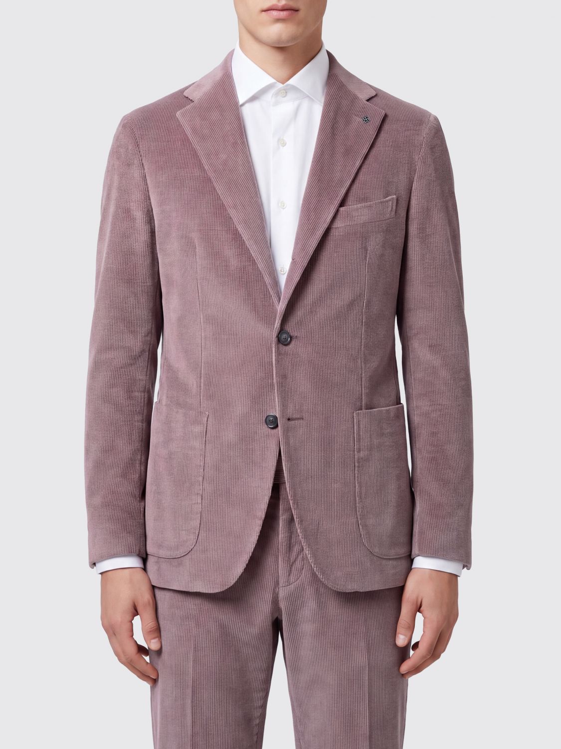 TAGLIATORE Tagliatore Single Breasted Corduroy Jacket