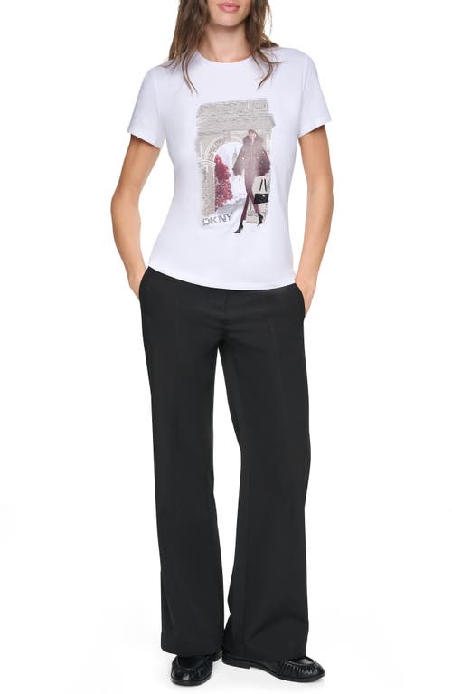 DKNY washington square arch graphic t-shirt