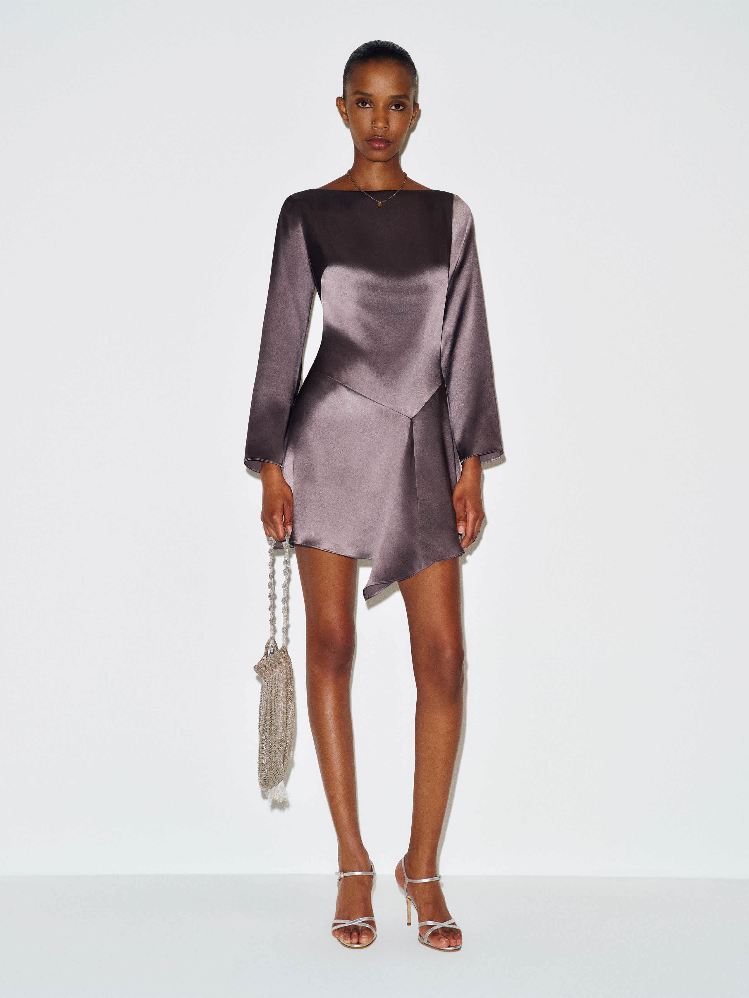 REFORMATION kline silk dress