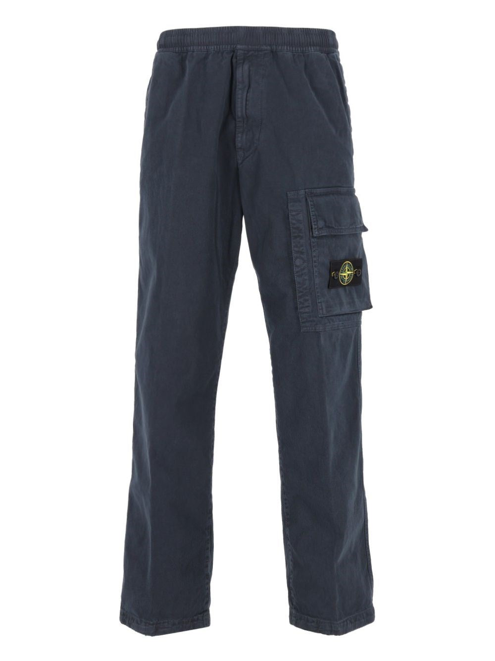STONE ISLAND Stone Island Elastic Waist Casual Pants