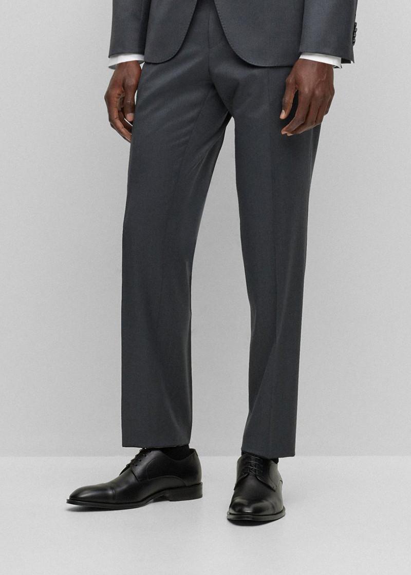 HUGO BOSS leather derby shoes