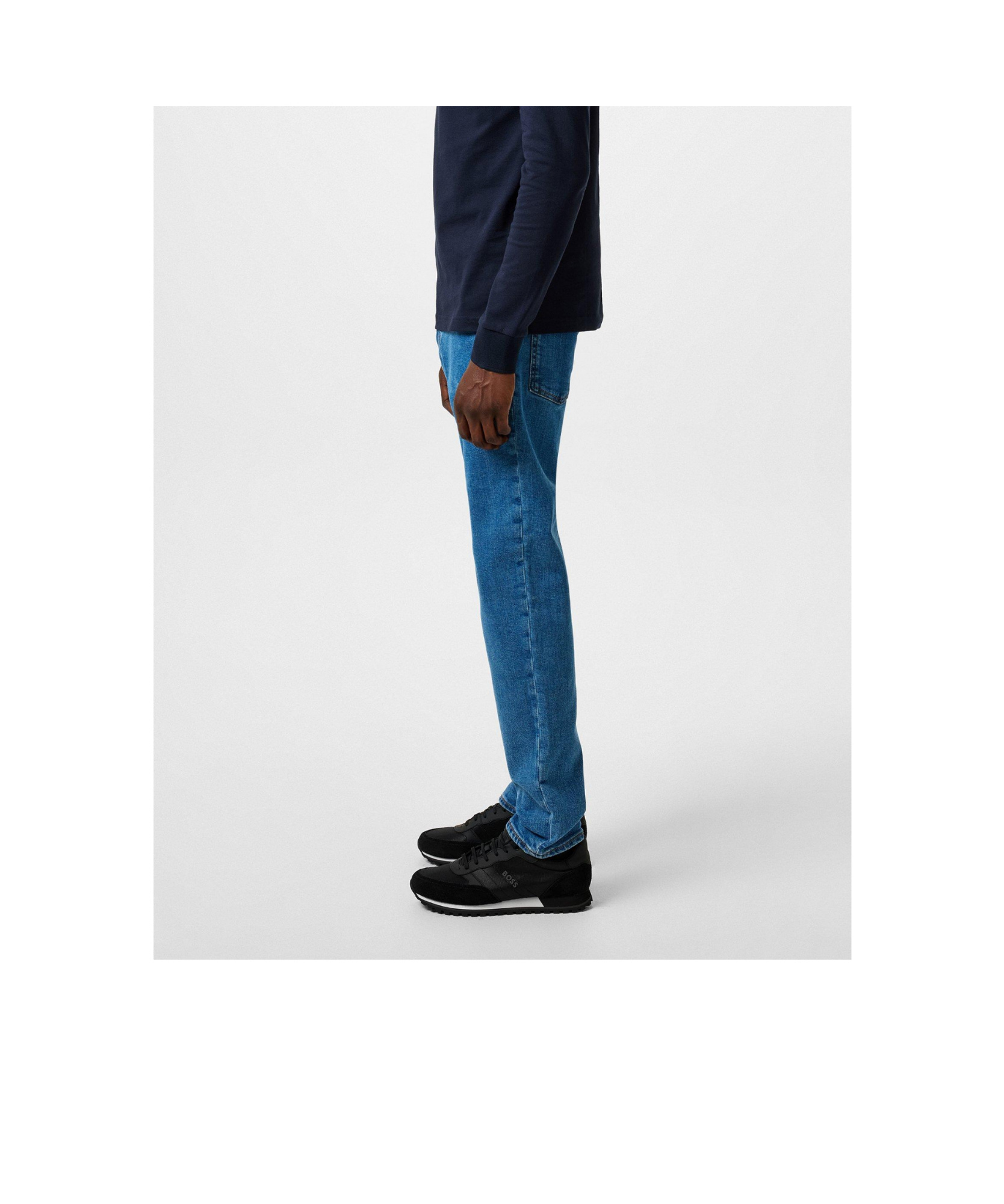 HUGO BOSS lowtop laceup sneakers