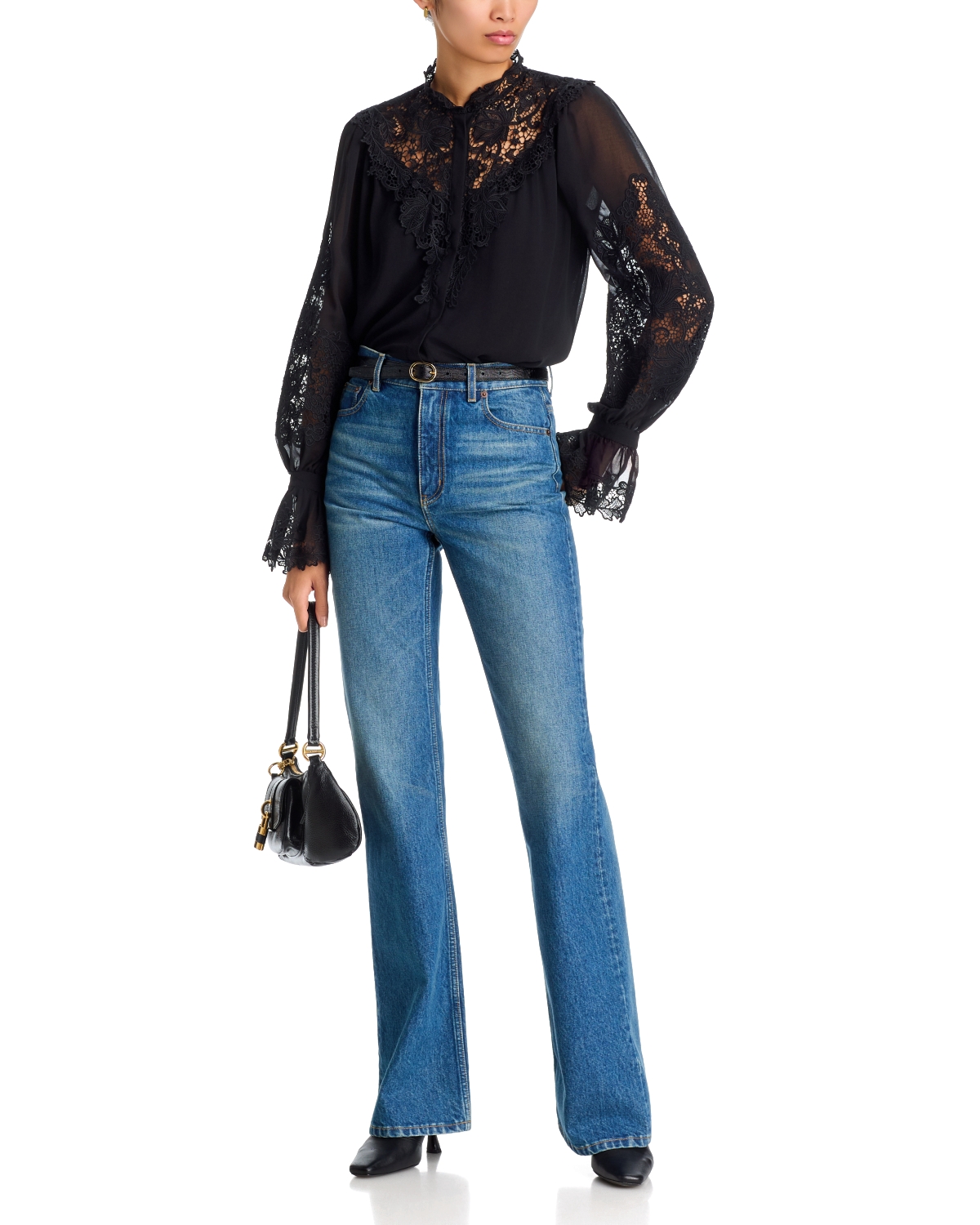 KOBI HALPERIN west embroidered blouse