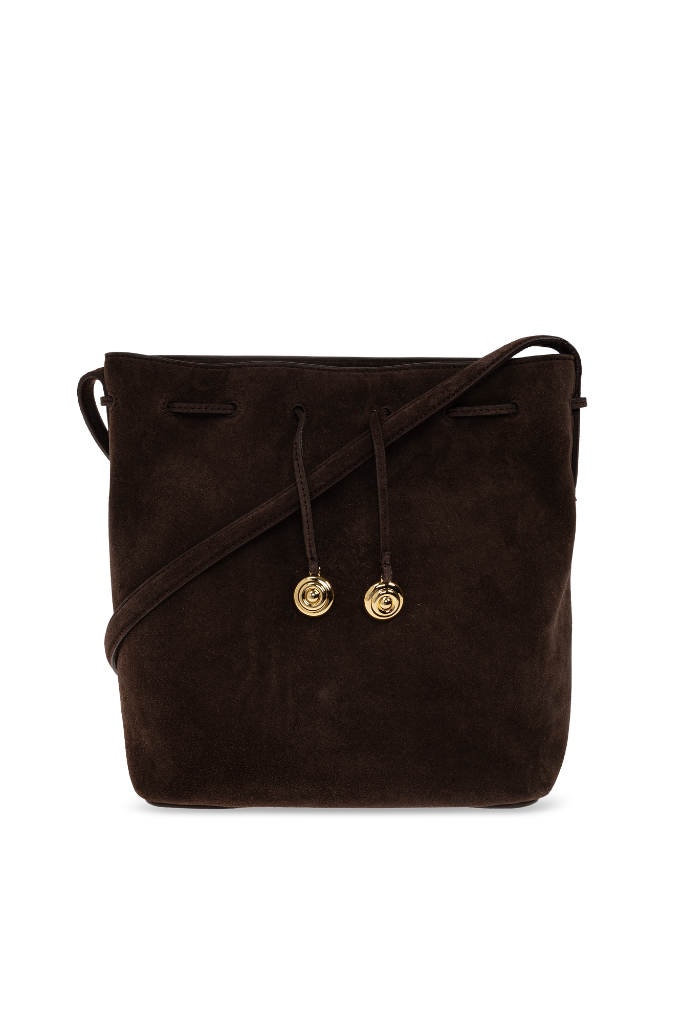 LIFFNER suede ‘charm bucket’ bag