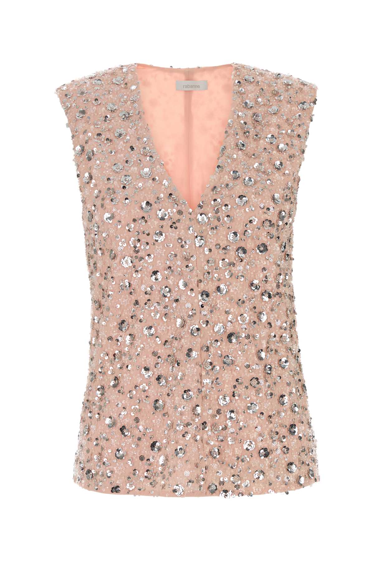 DRIES VAN NOTEN Floral Sequined Cotton Wrap Coat